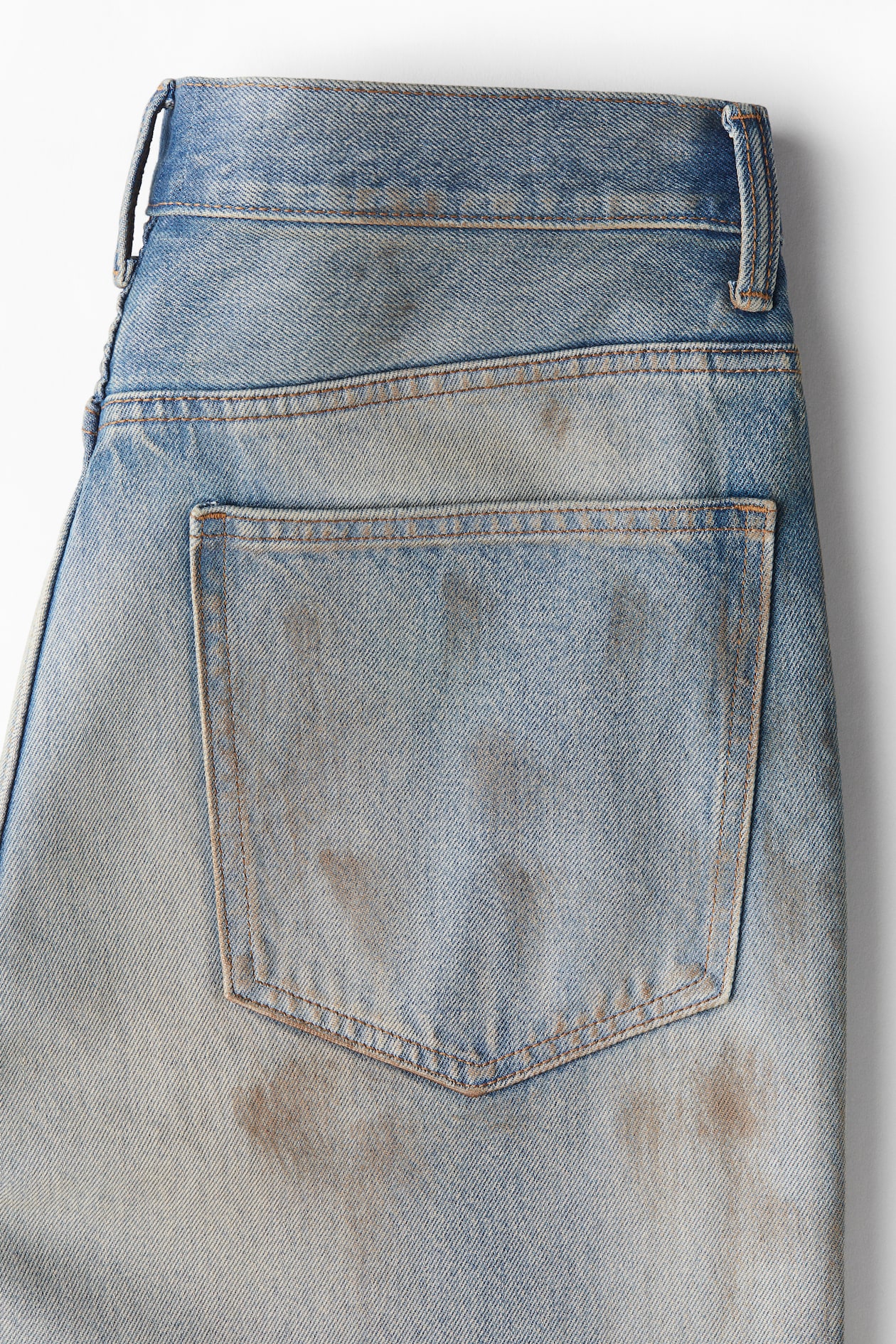 Baggy Jeans - Denim blue/brown - Men | H&M US