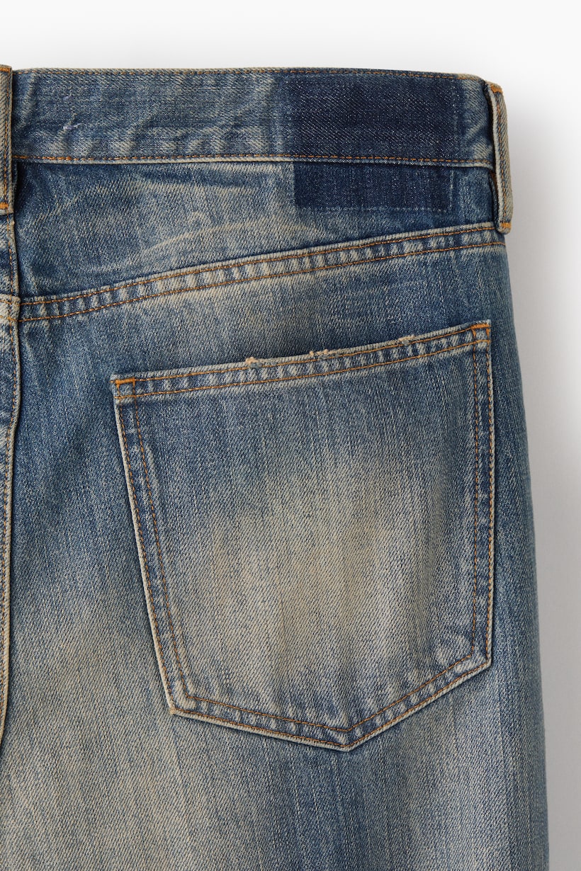 Men’s Denim blue Straight Regular Jeans | H&M CA