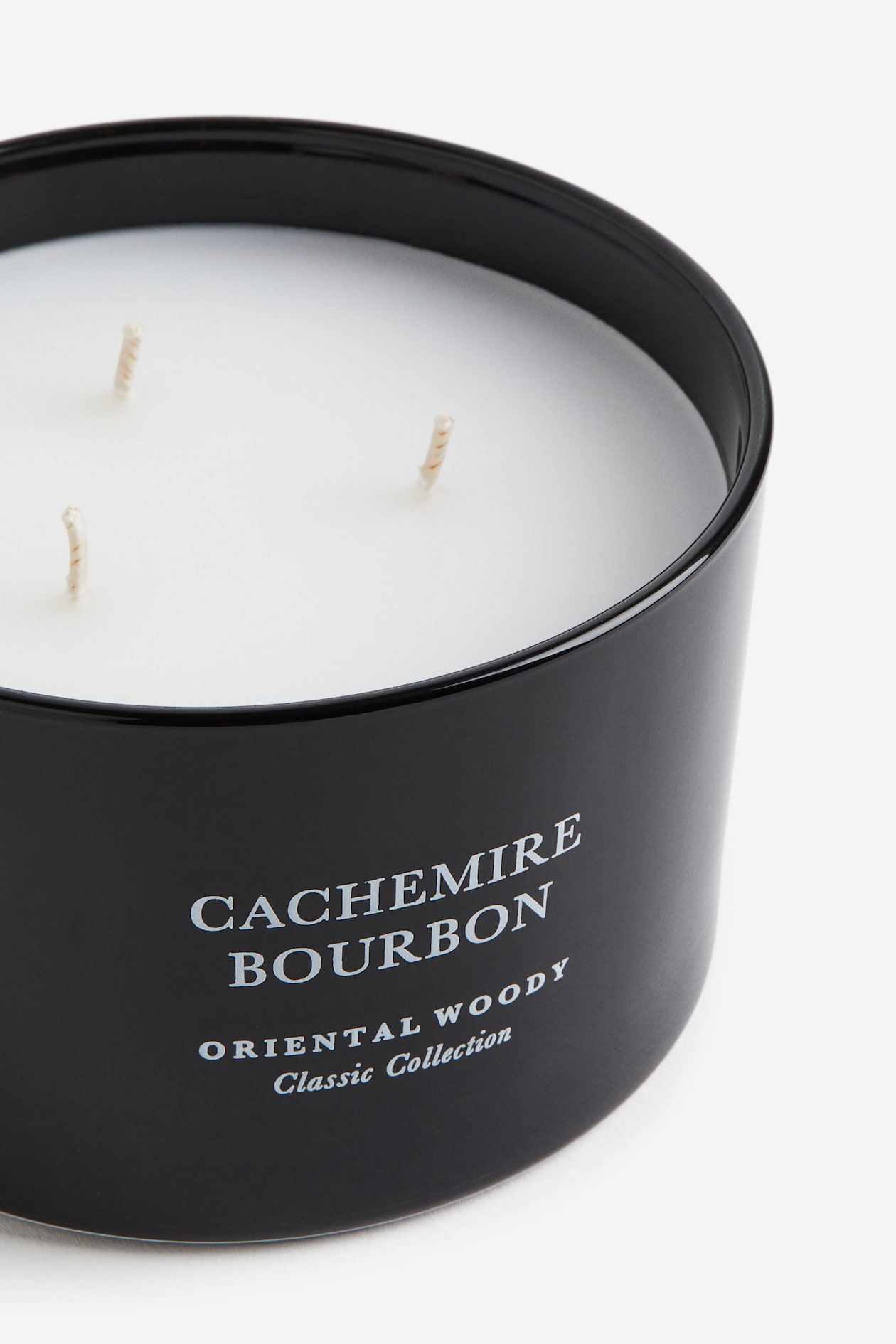 Cachemire Bourbon Scented candle in glass holder at H&M Home | H&M IN