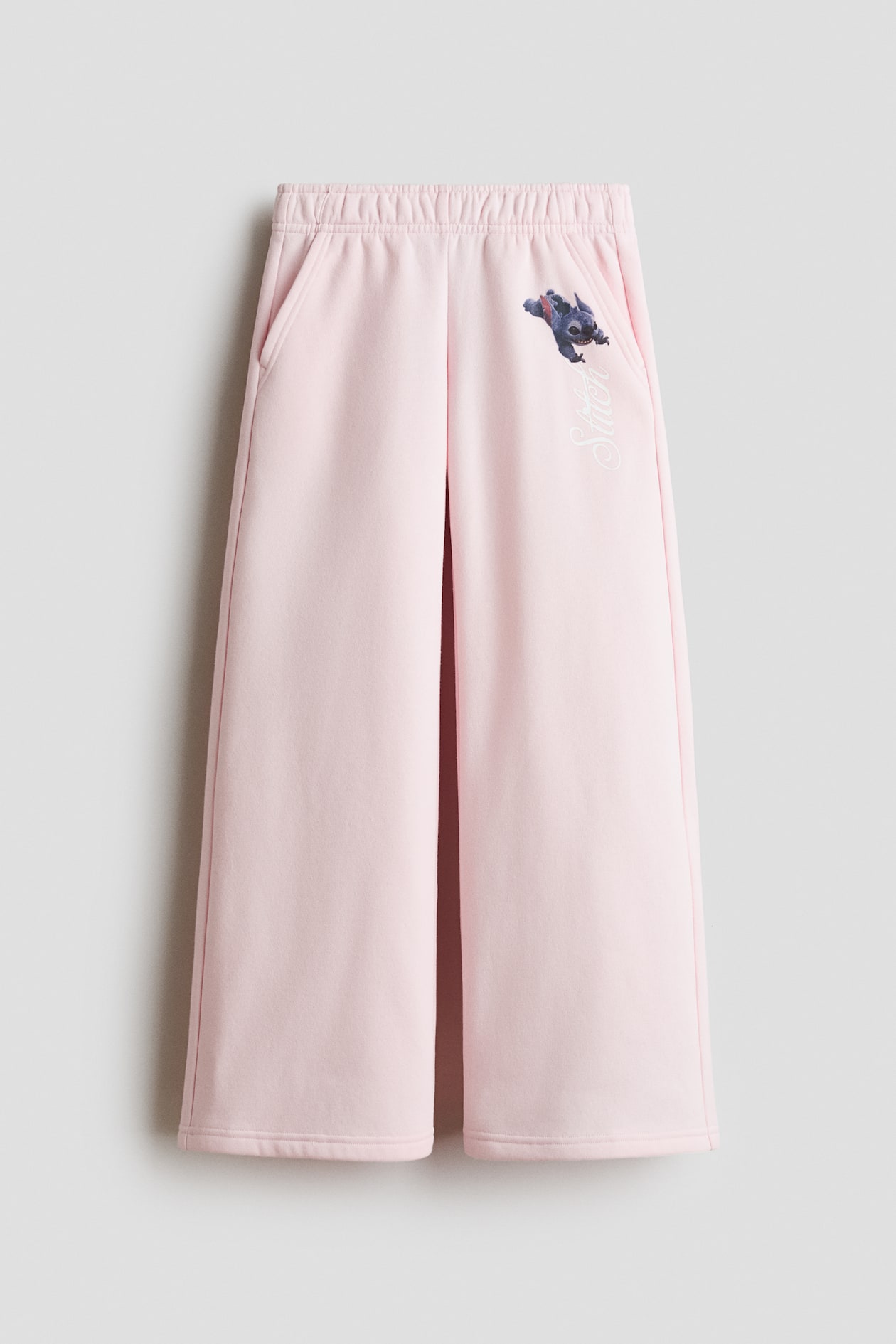 Joggers in felpa con motivi stampati - Rosa chiaro/Lilo & Stitch ...