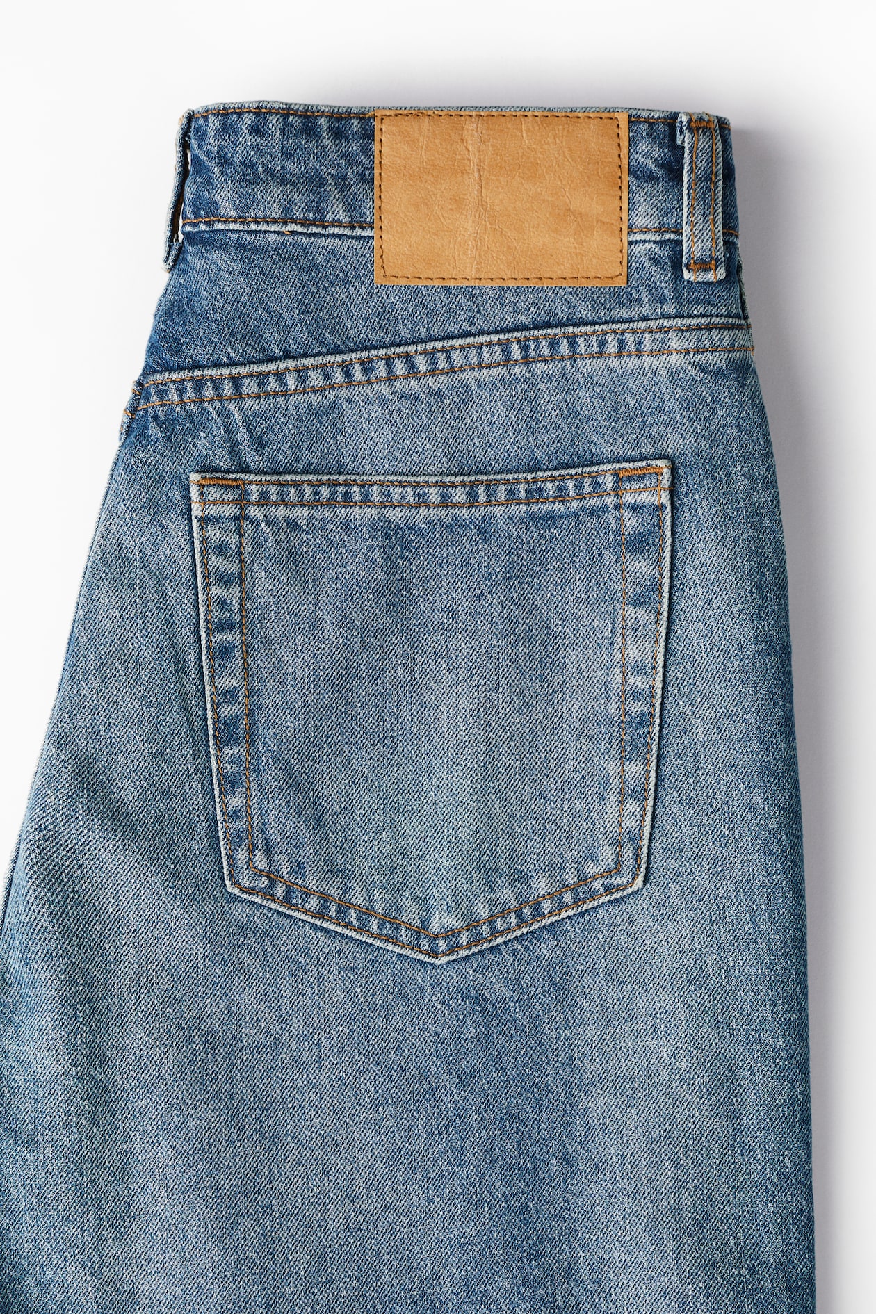 Women's Light denim blue Bleecker High Rise Wide Leg Jeans | H&M CA