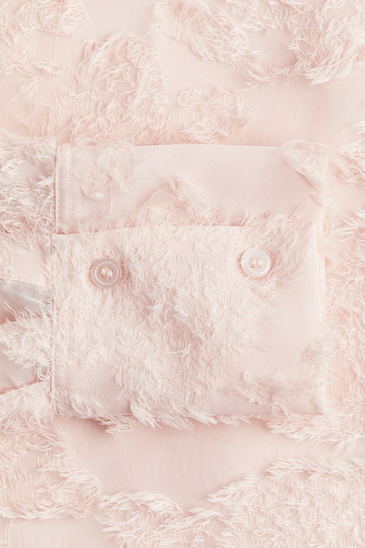 Structuurgeweven overhemdblouse - Lichtroze - DAMES | H&M NL