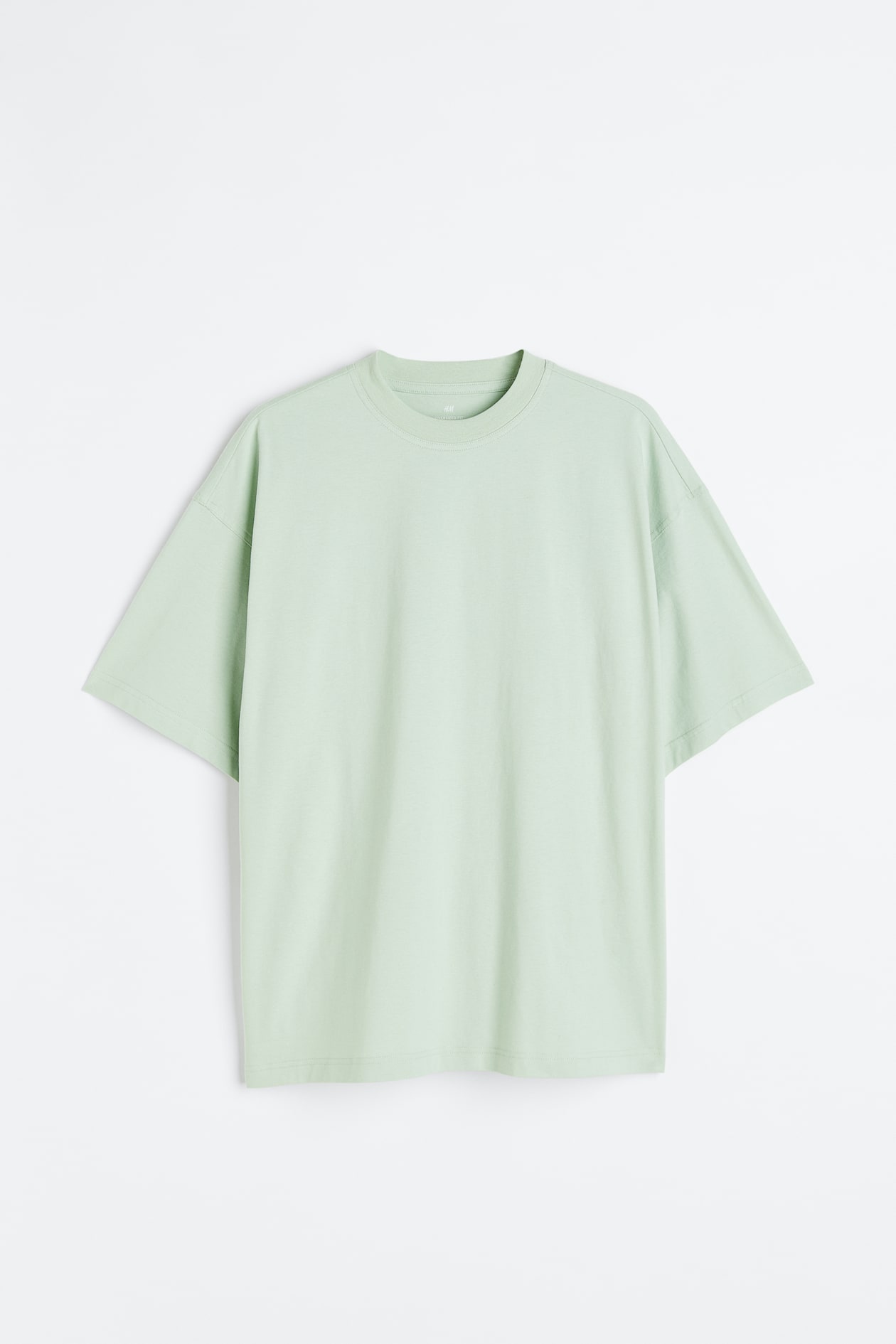 Oversized Fit T-shirt - Mint green - Men | H&M