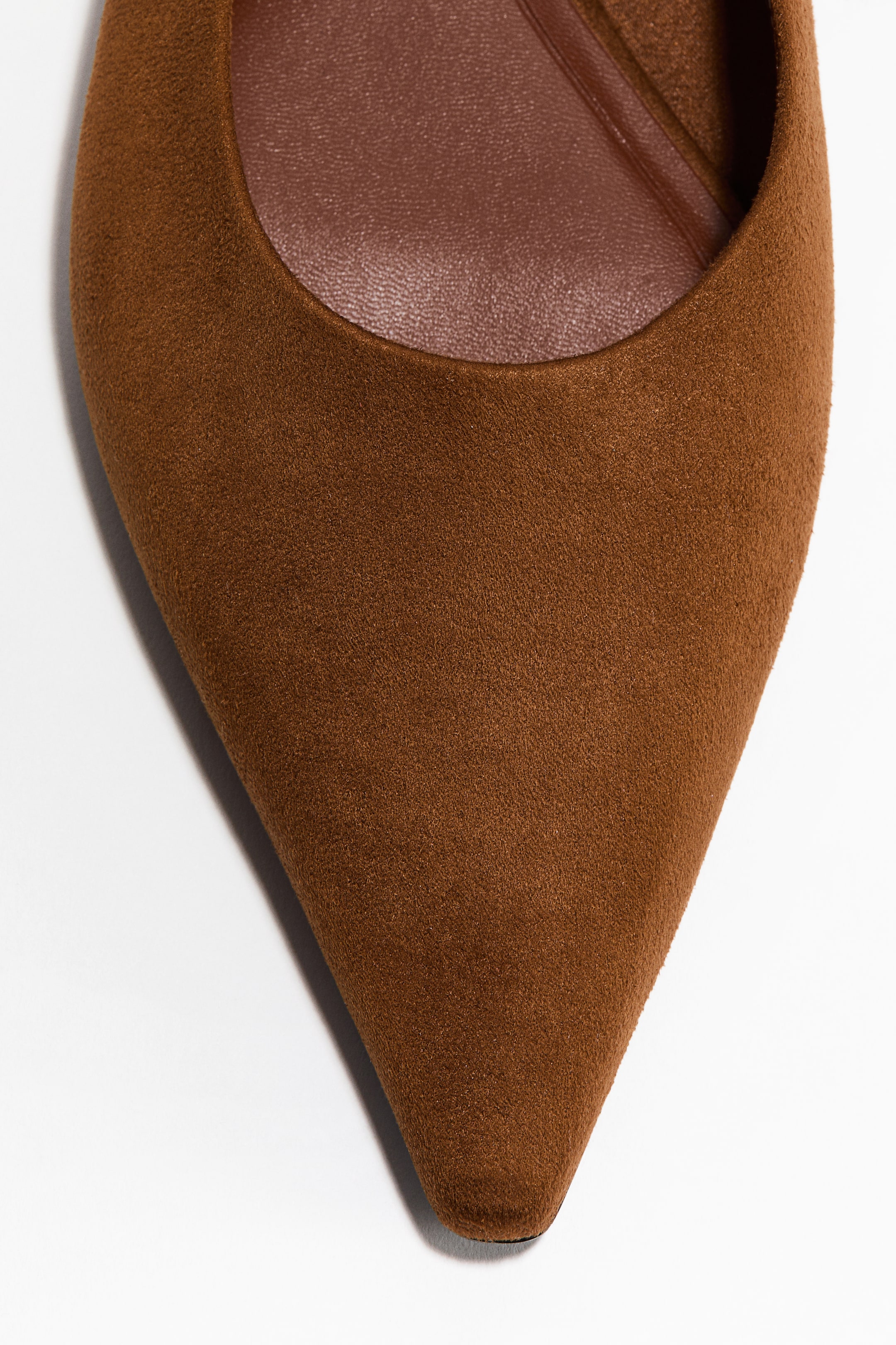 Women's Brown Pointed slingbacks | H&M SG