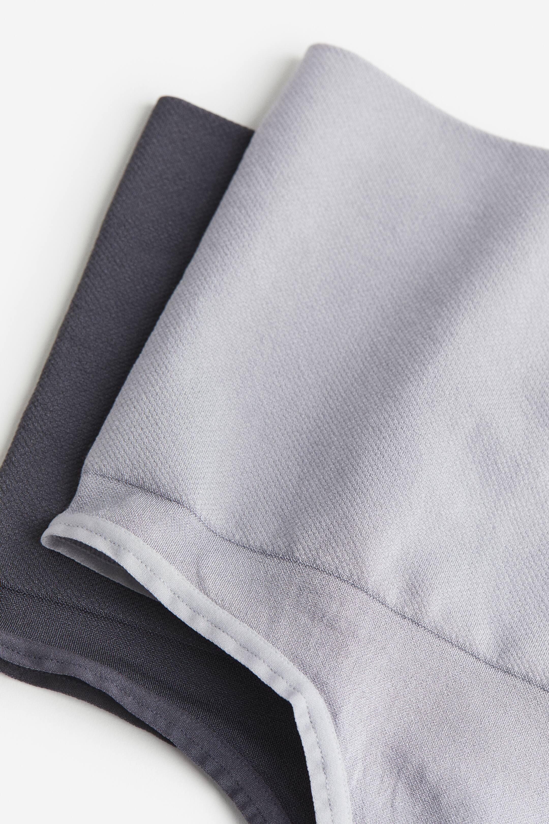 2-pack Medium Shape Thong Briefs - Gray/dark gray - Ladies | H&M CA