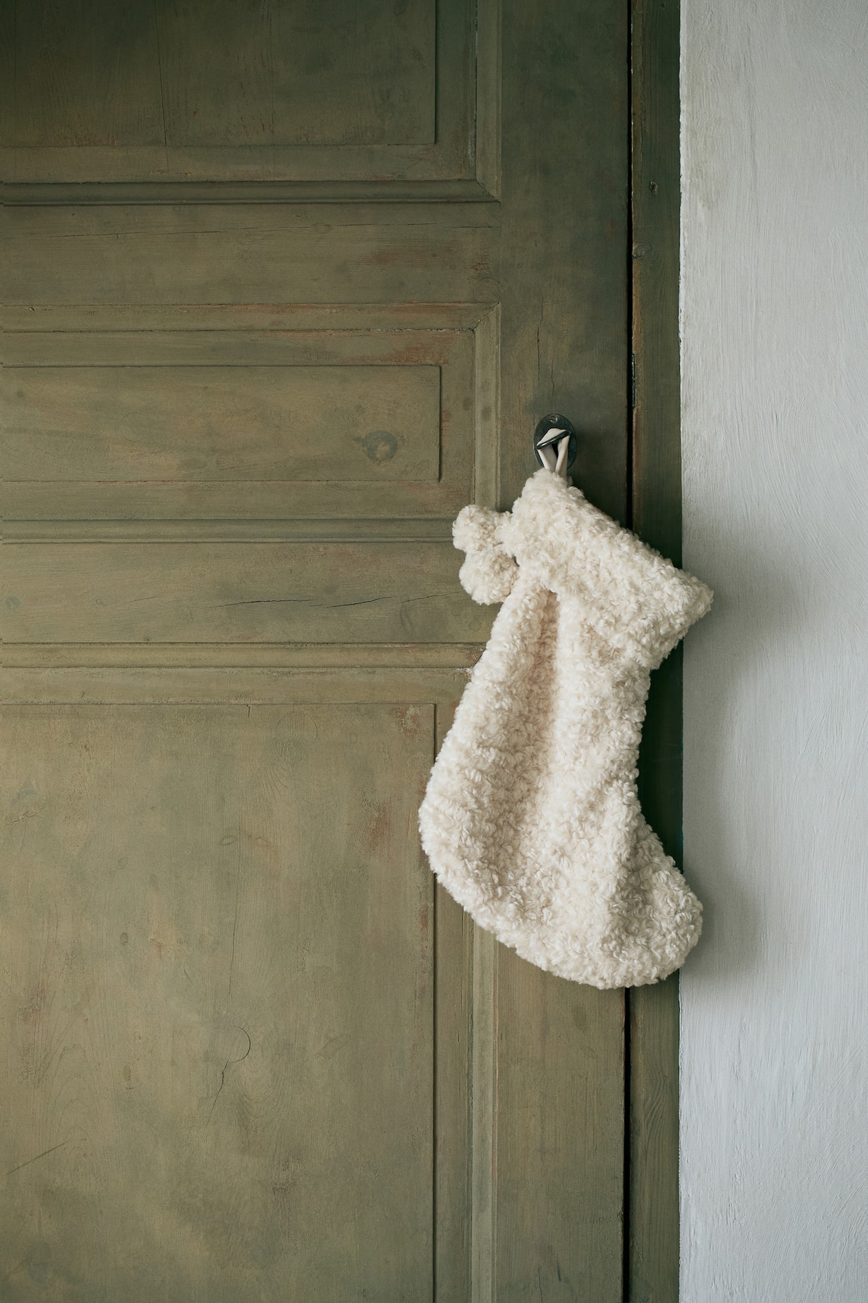 Pile Christmas Stocking - Beige - Home All | H&M US