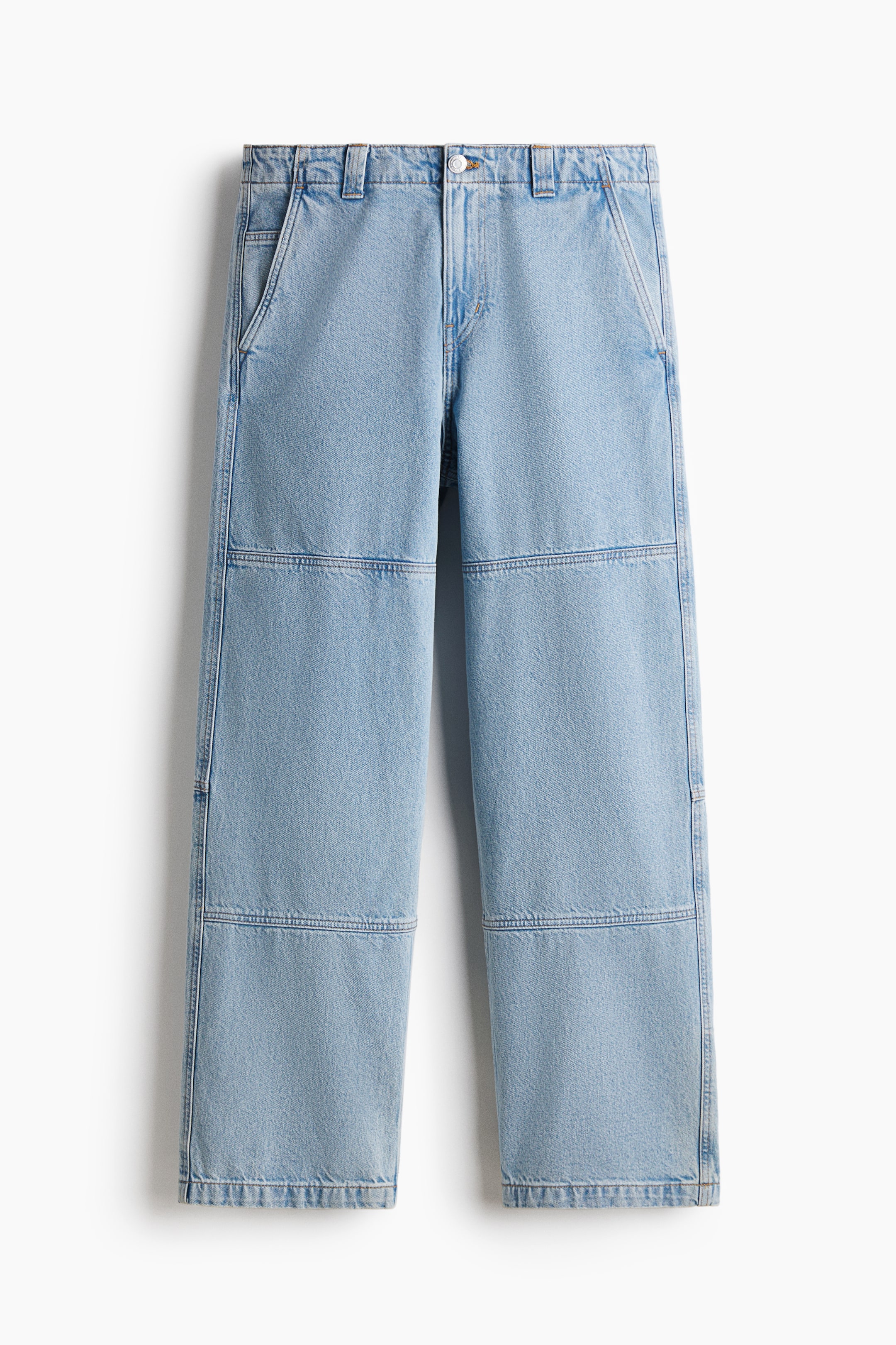 Loose Fit Worker jeans - Denim blue - Men | H&M HK