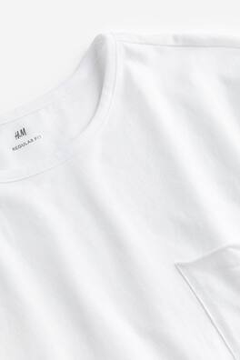 Playera Regular Fit - Blanco - Men | H&M MX