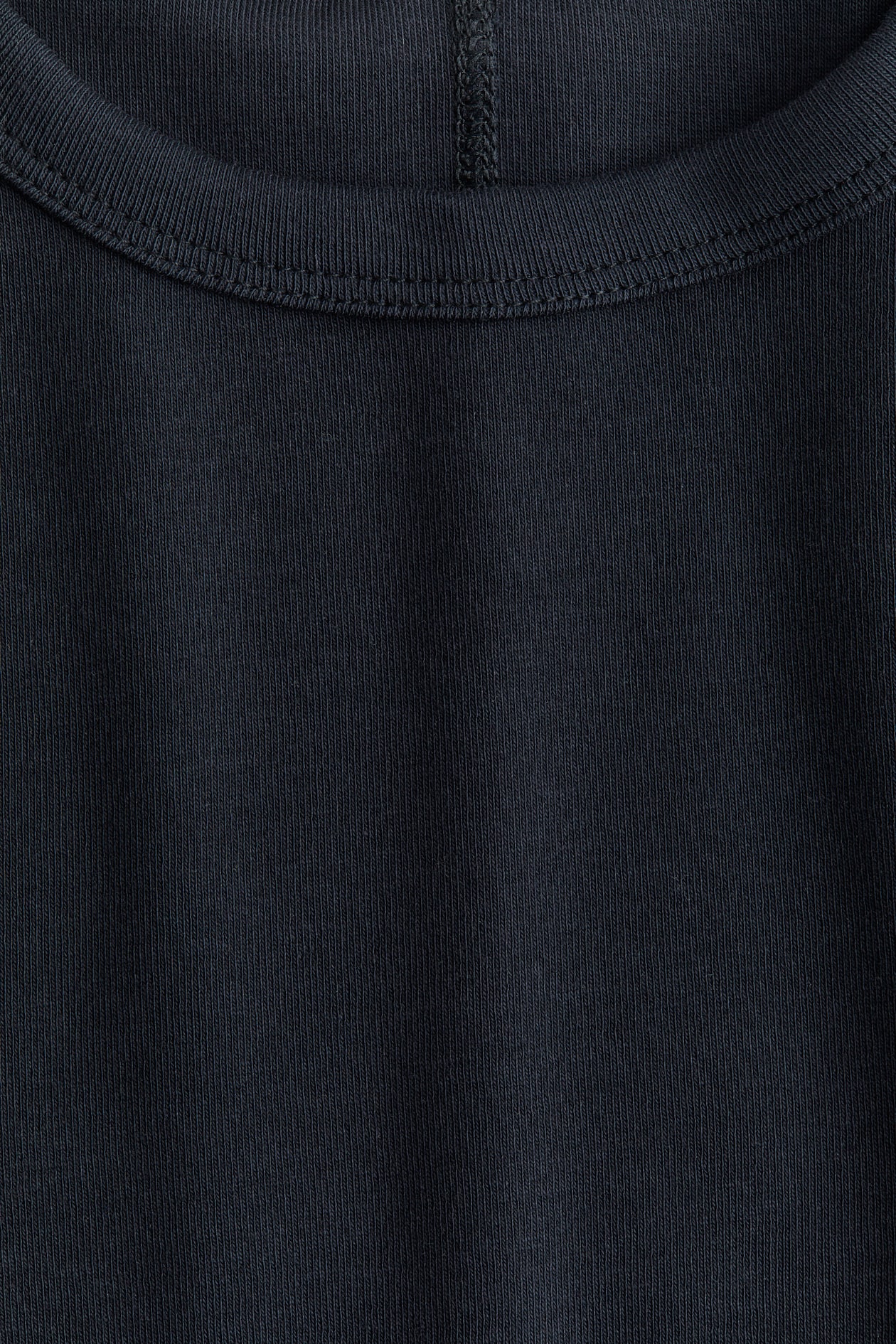 Women's Navy blue Fitted T-Shirt - Regular length - Slim fit | H&M CA