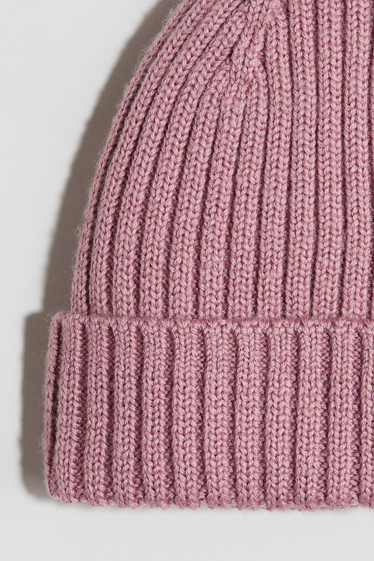 Pink Merino wool beanie for kids | H&M US