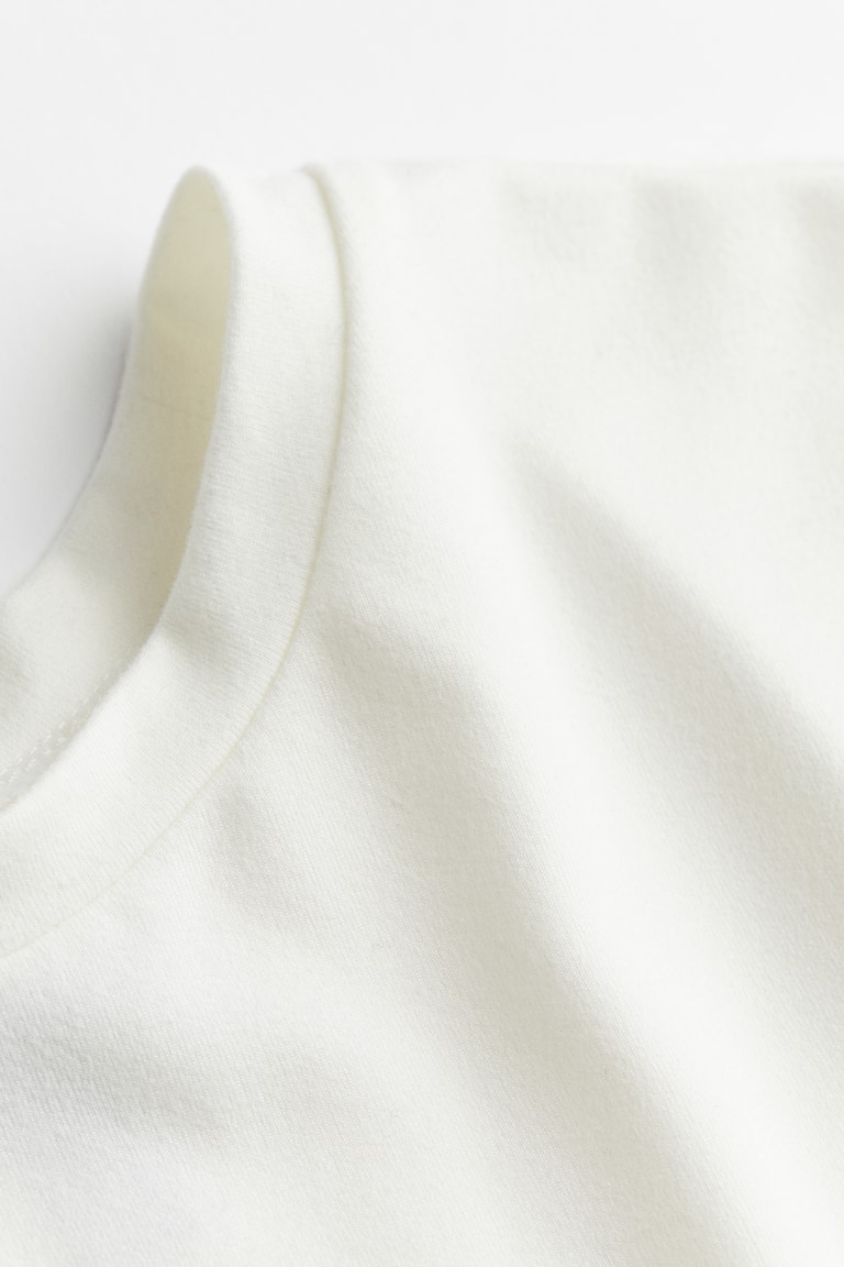 Women's White Fitted T-shirt | H&M US