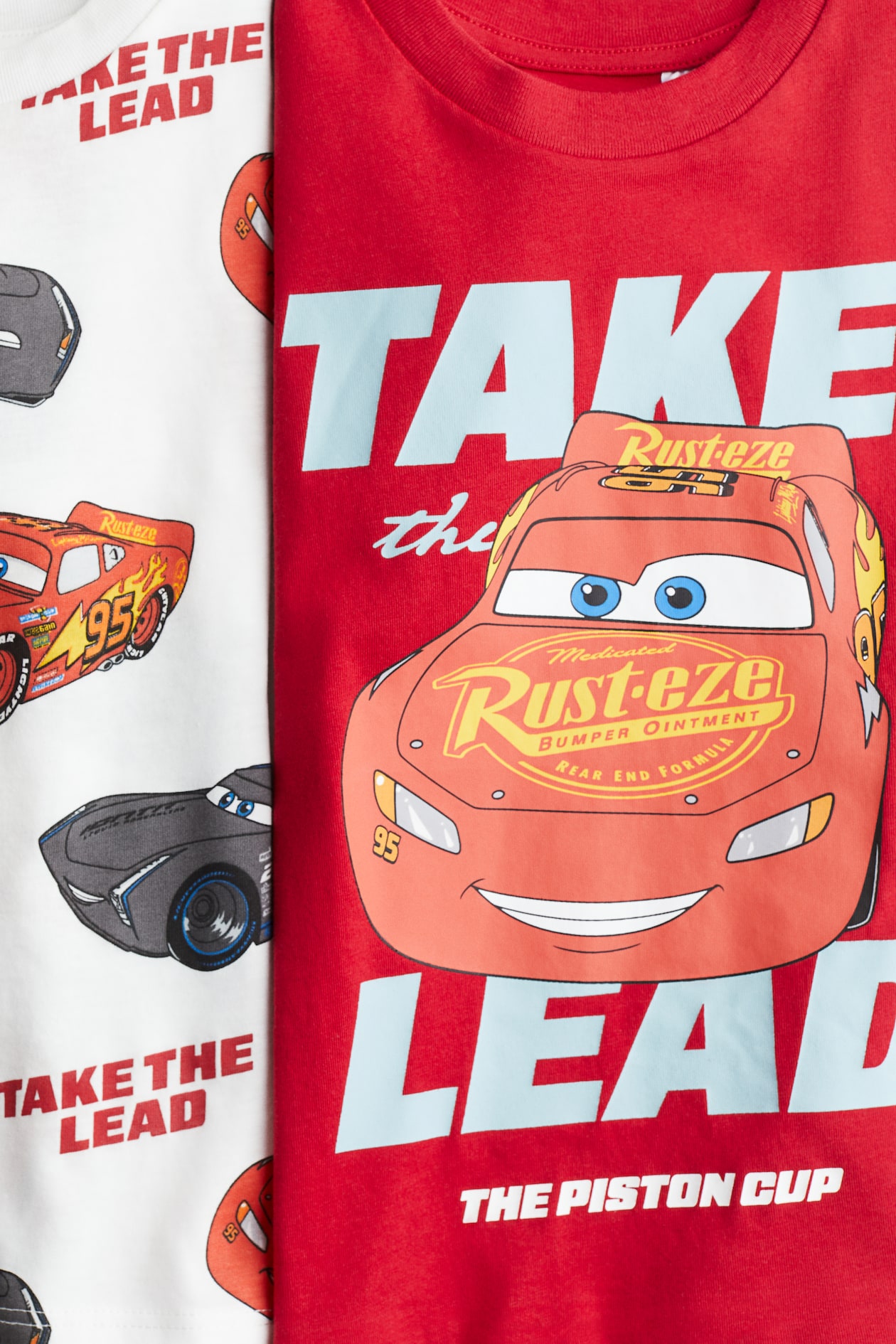 Red/Cars 2-pack T-shirts for kids | H&M US
