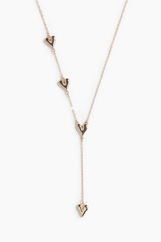 Women's Gold-colored Y-Shaped Pendant Necklace | H&M US