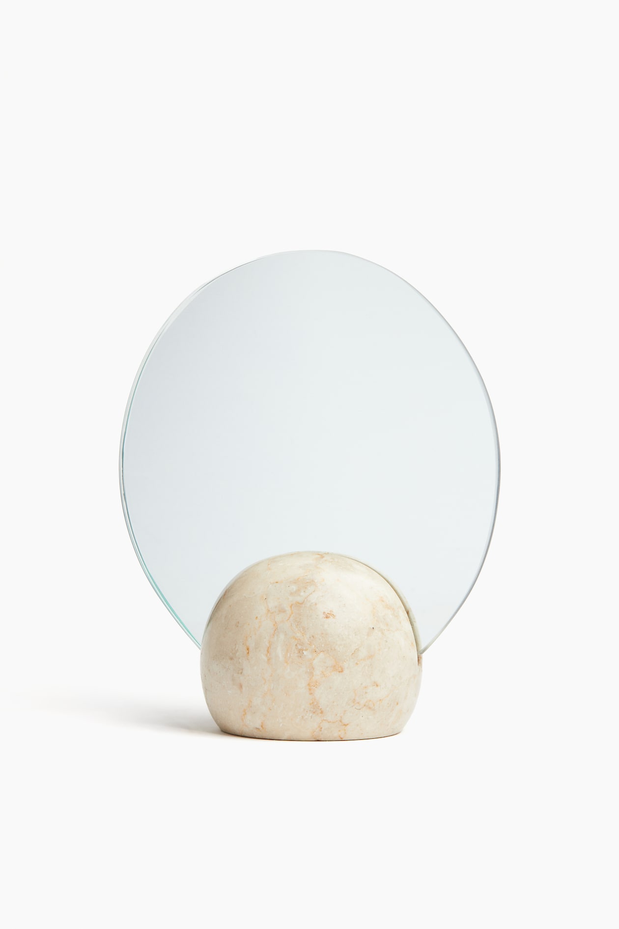 Marble Table Mirror - Cream/marbled - Home All | H&M US