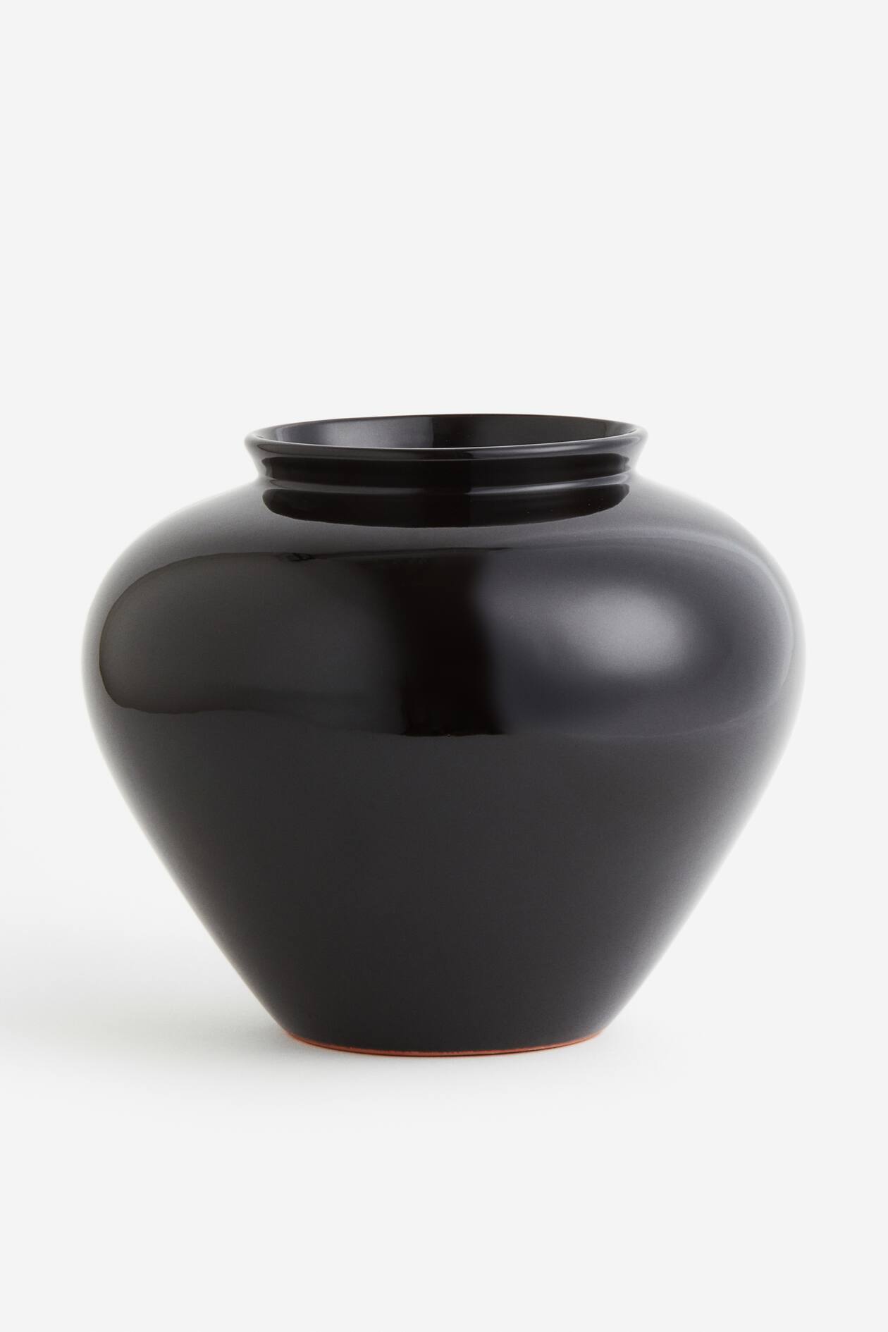Terracotta Vase - Black - Home All | H&M US