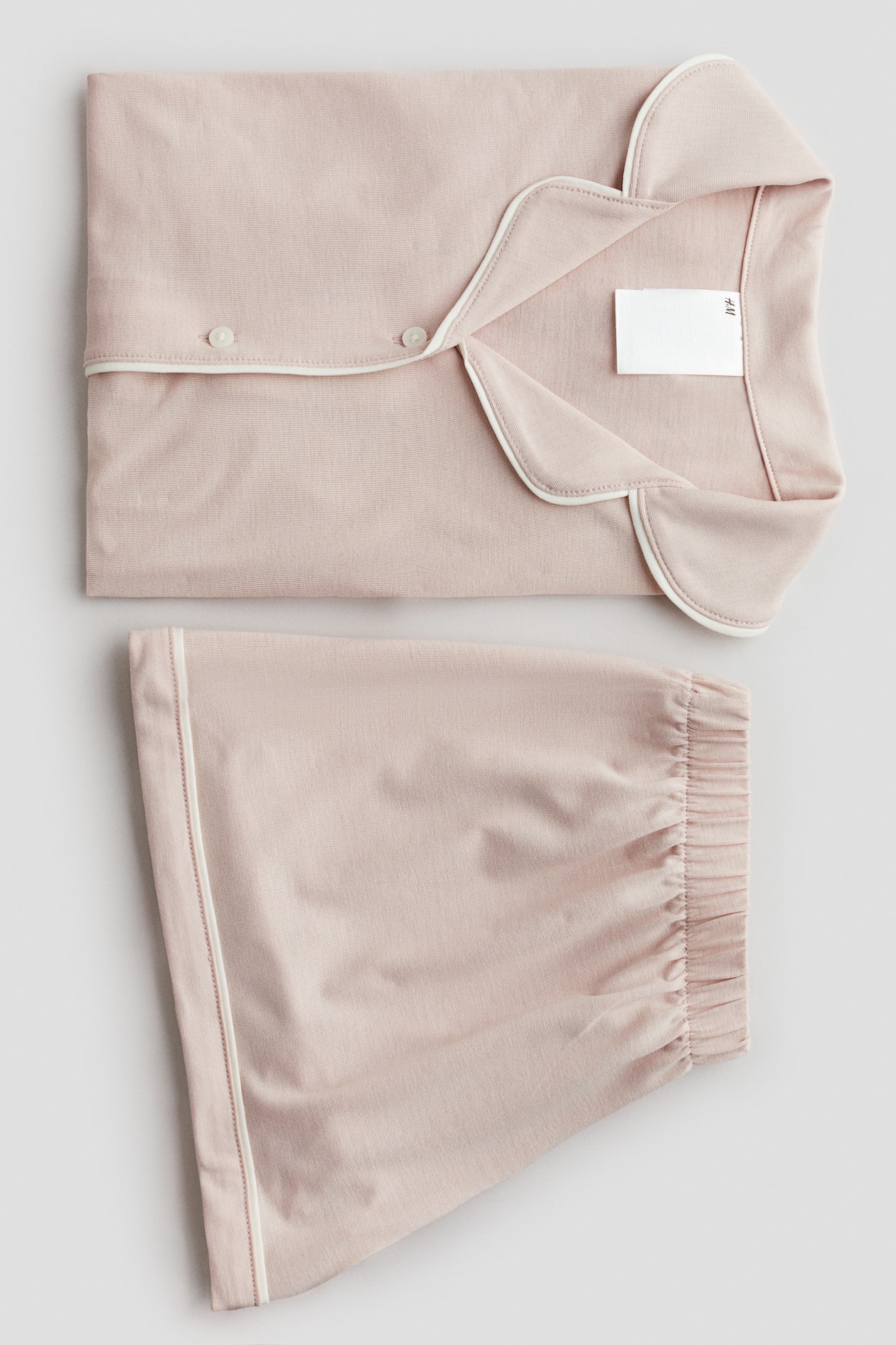 Light pink/White Pyjamas for kids | H&M IN