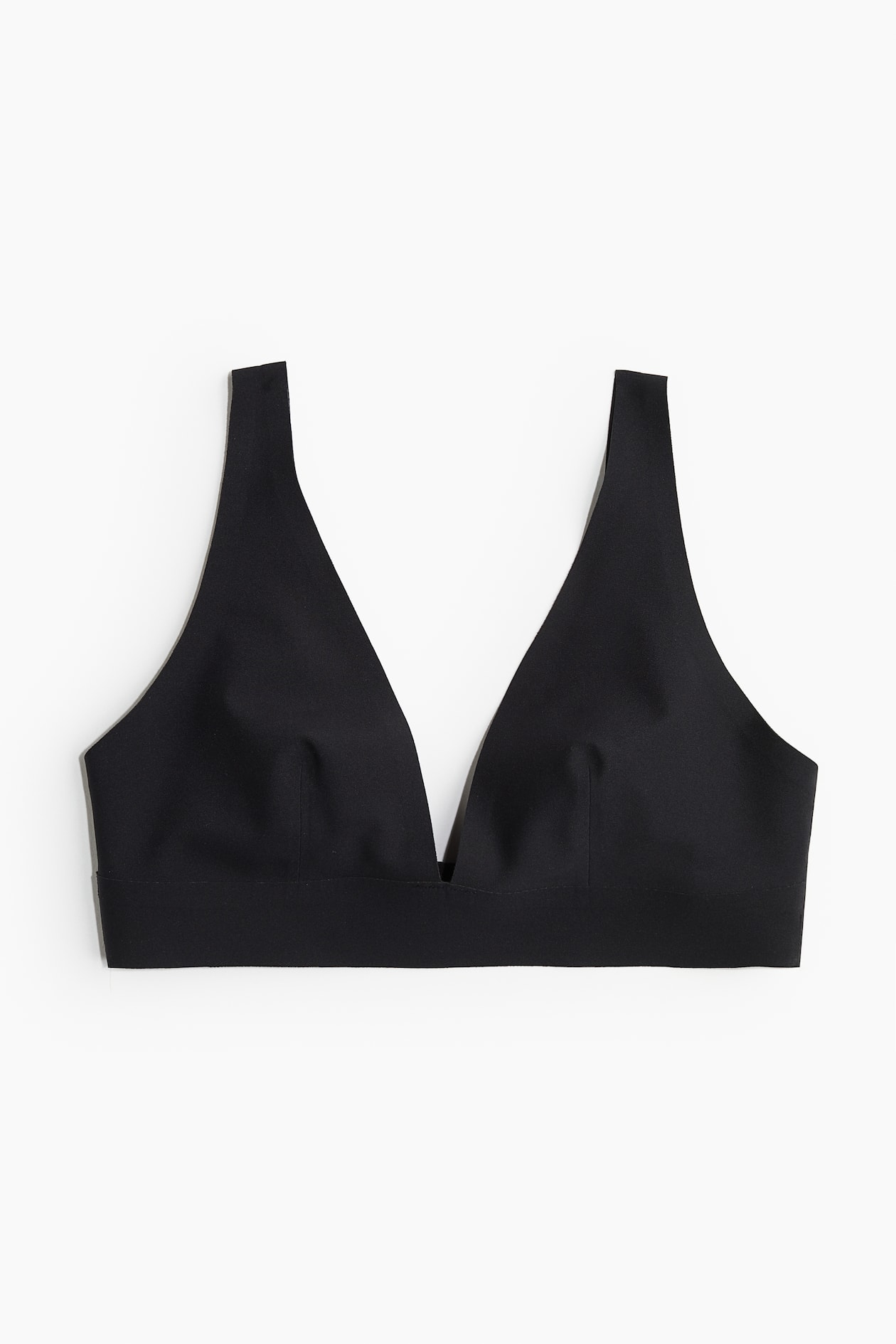 Unwattierter Soft-BH aus Mikrofaser - Schwarz - Ladies | H&M DE