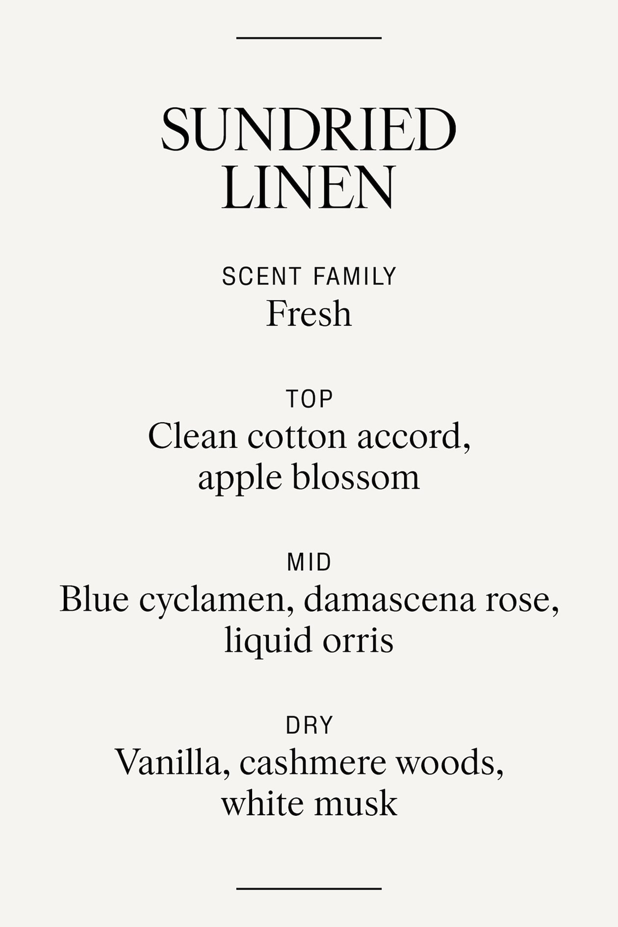 フレグランスオイル - Sundried Linen - Home All | H&M JP