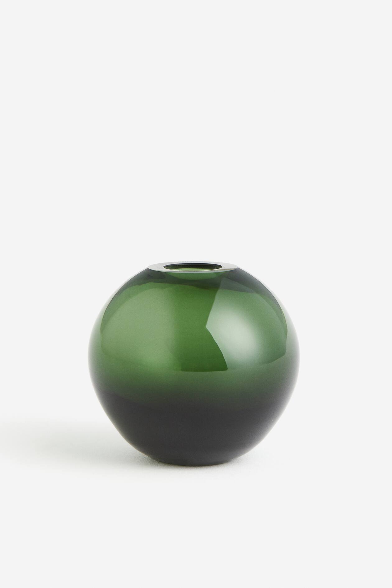 Green Clear Glass Mini Vase at H&M Home | H&M CA