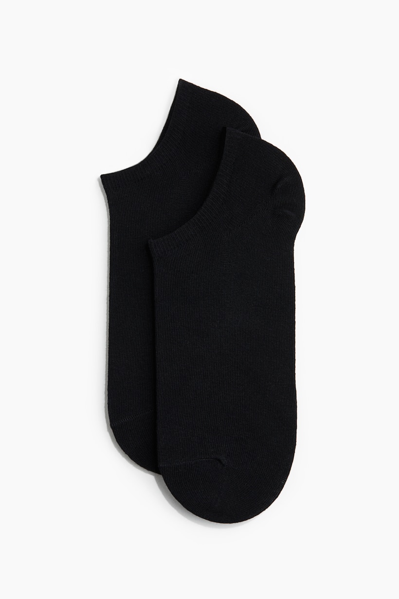 7-pack Ankle Socks - Black - Men | H&M US