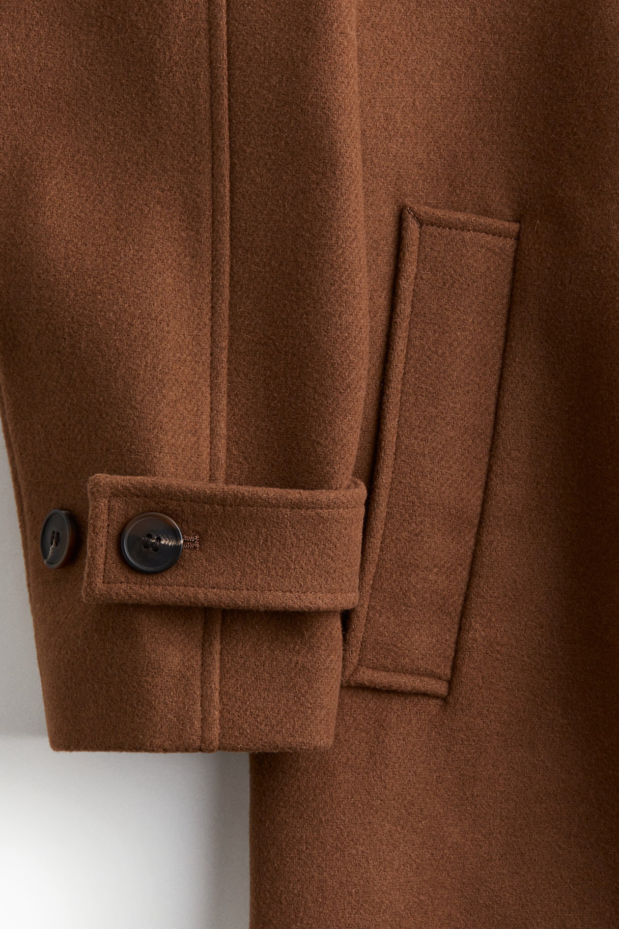 Knälång kappa - Brun - DAM | H&M SE