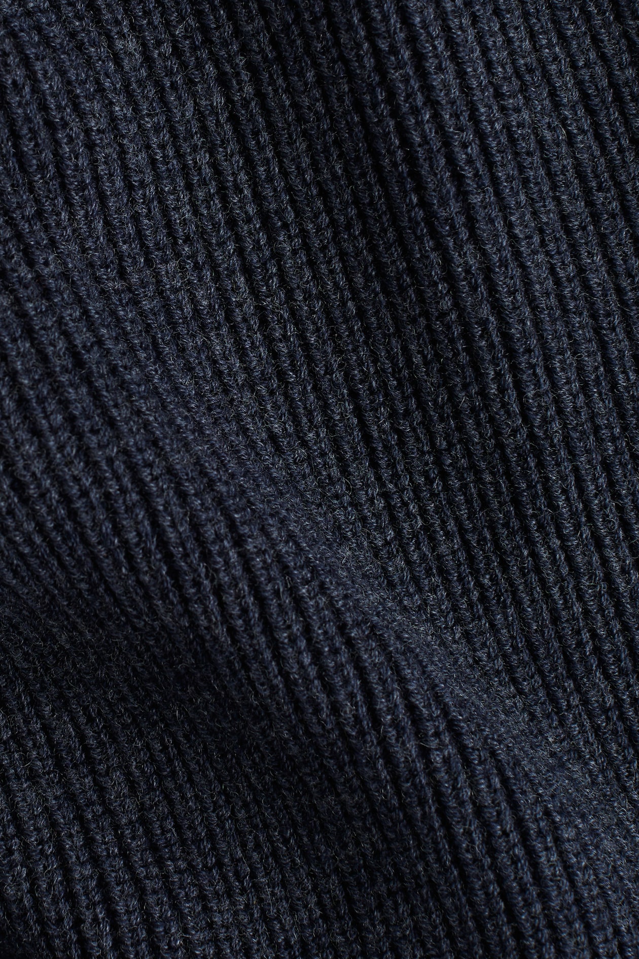 Wool Blend Half Zip Sweater - Navy blue - Kids | H&M AU