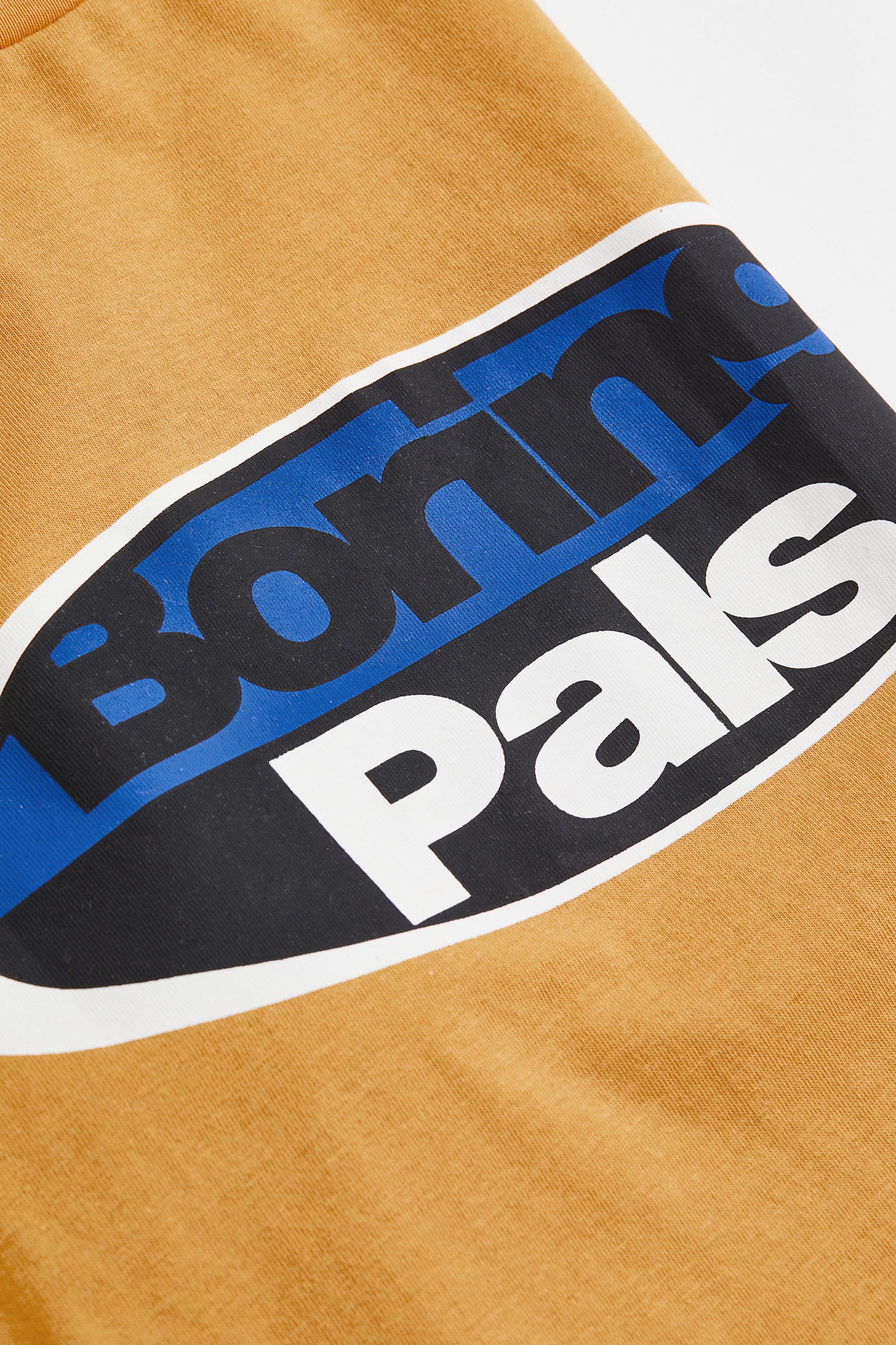 Regular Fit Printed T-shirt - Yellow/Boring pals - Men | H&M SG