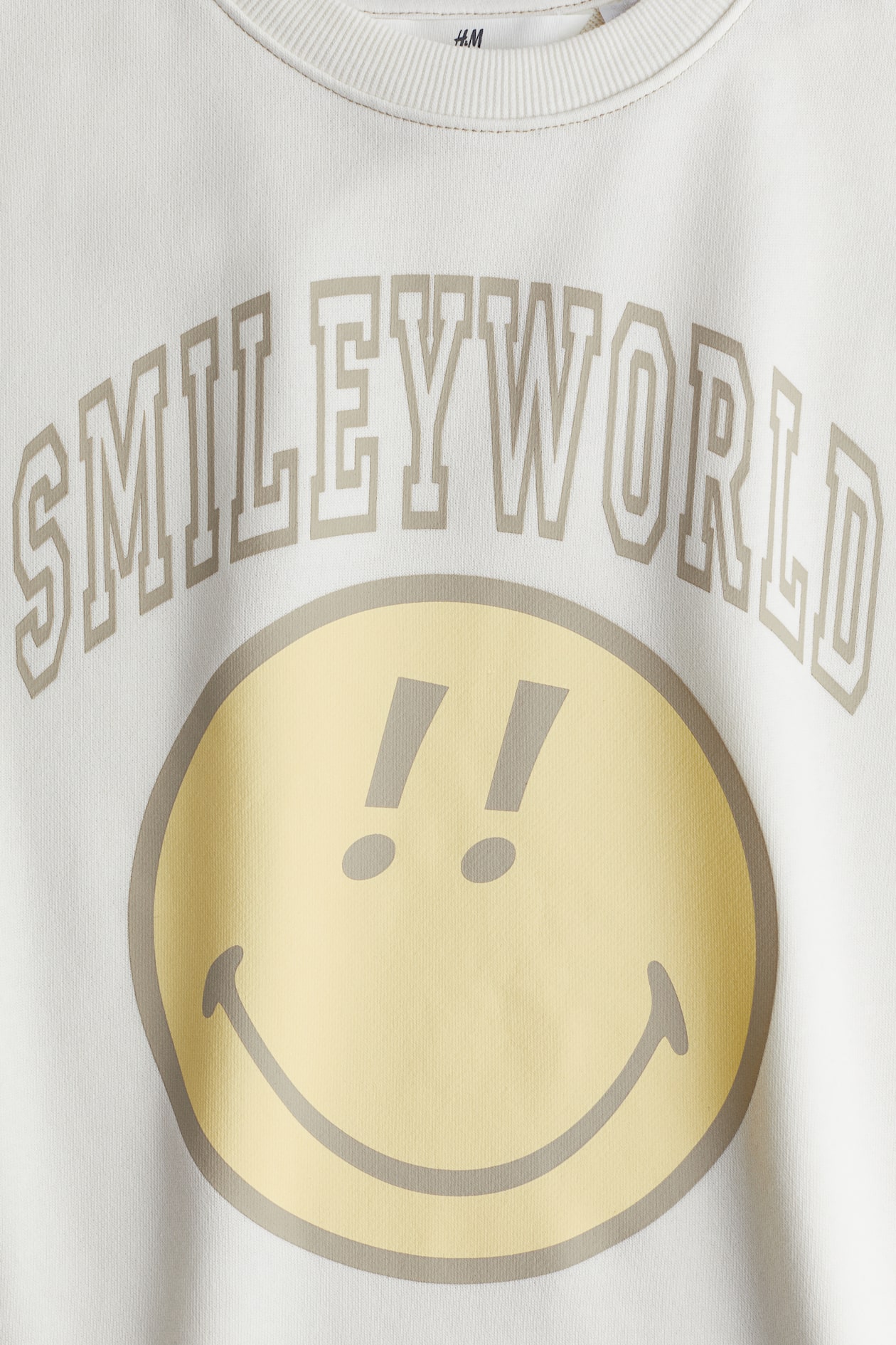 White/SmileyWorld® T-Shirt with Printed Motif for kids | H&M US