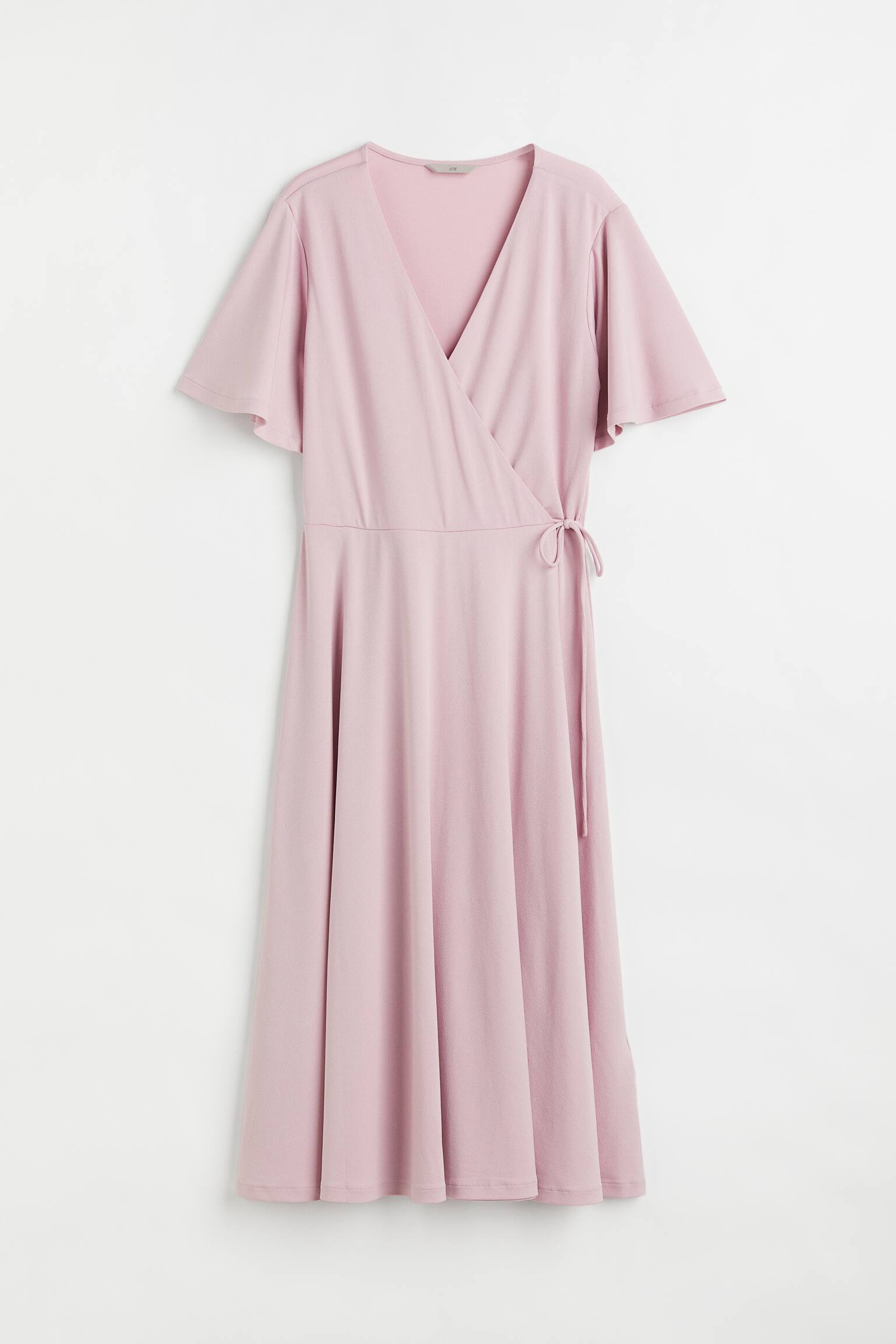 שמלת מעטפת - ורוד בהיר - Ladies | H&M IL