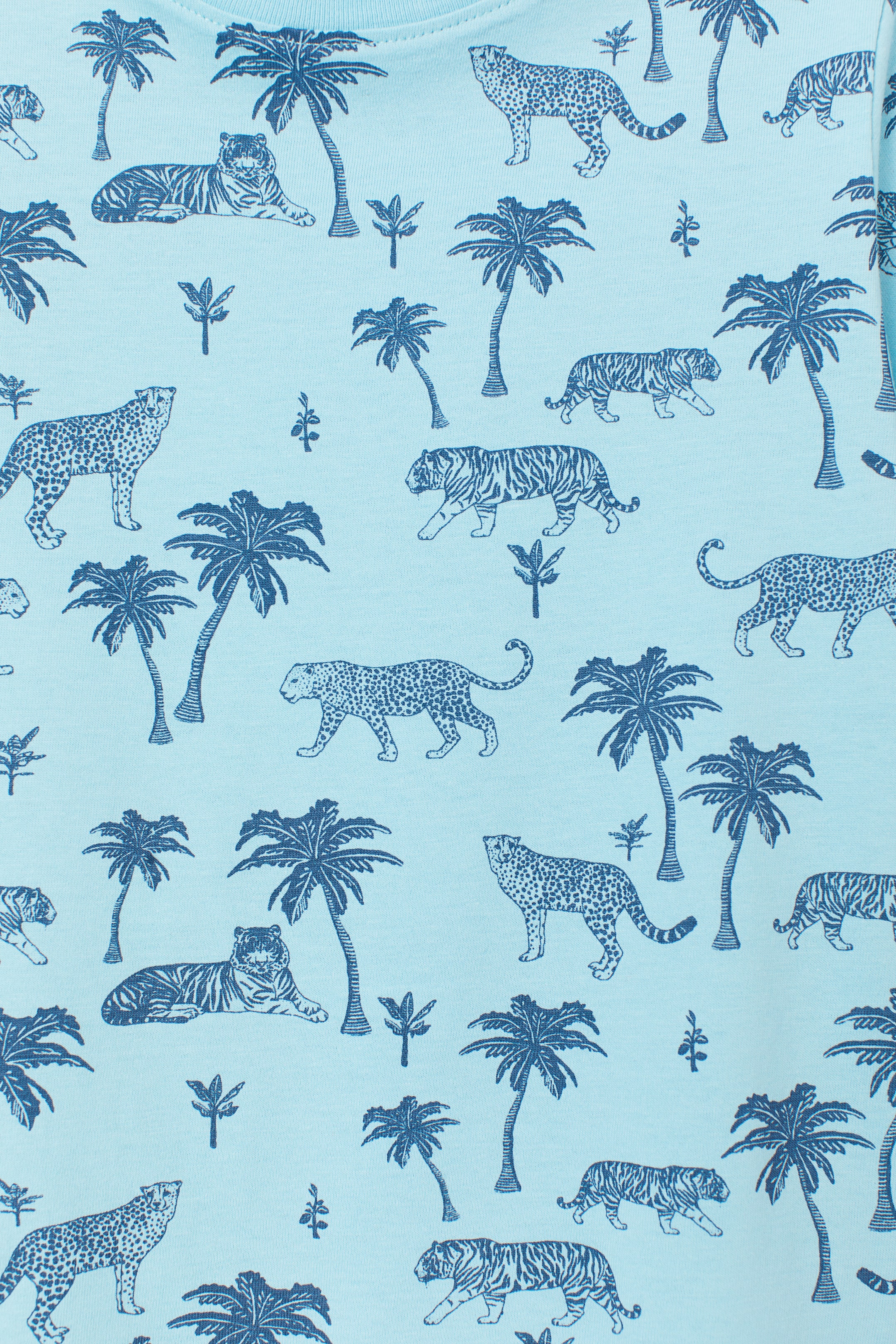 Camiseta con estampado - Turquesa/Animales - NIÑOS | H&M ES