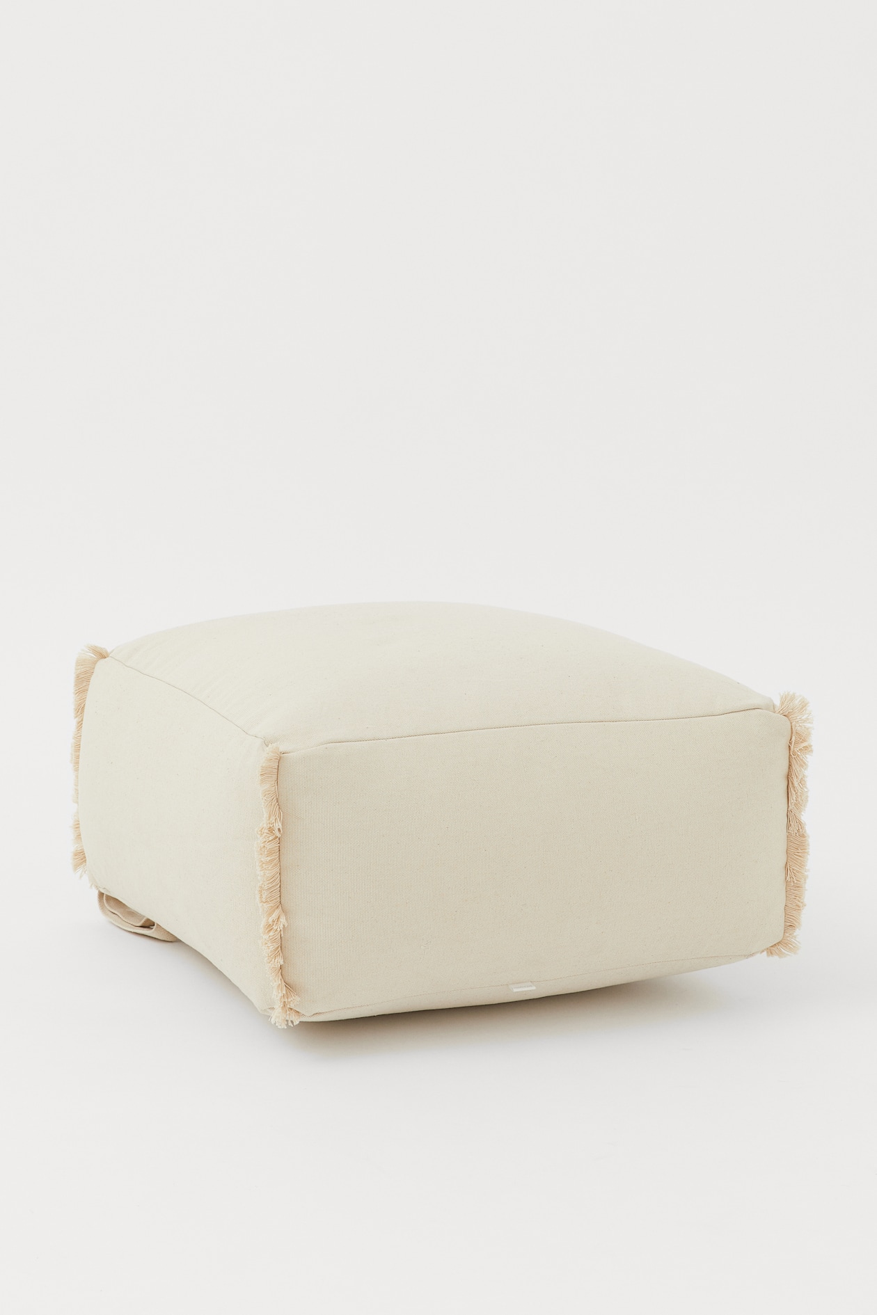 Puff aus Canvas - Hellbeige - Home All | H&M DE