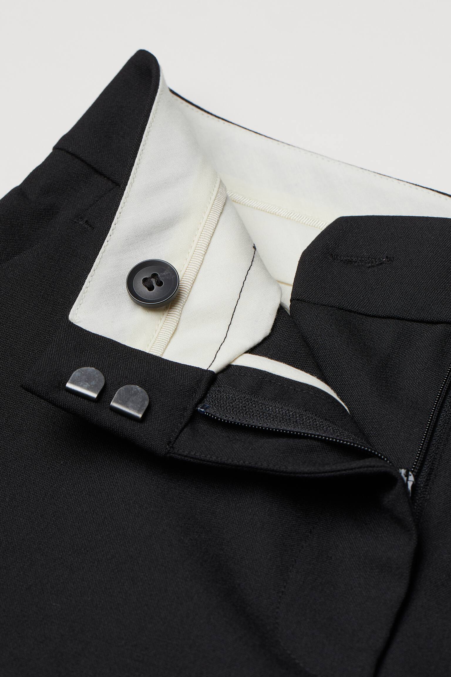 Wool-blend Slacks - Black - Ladies | H&M CA