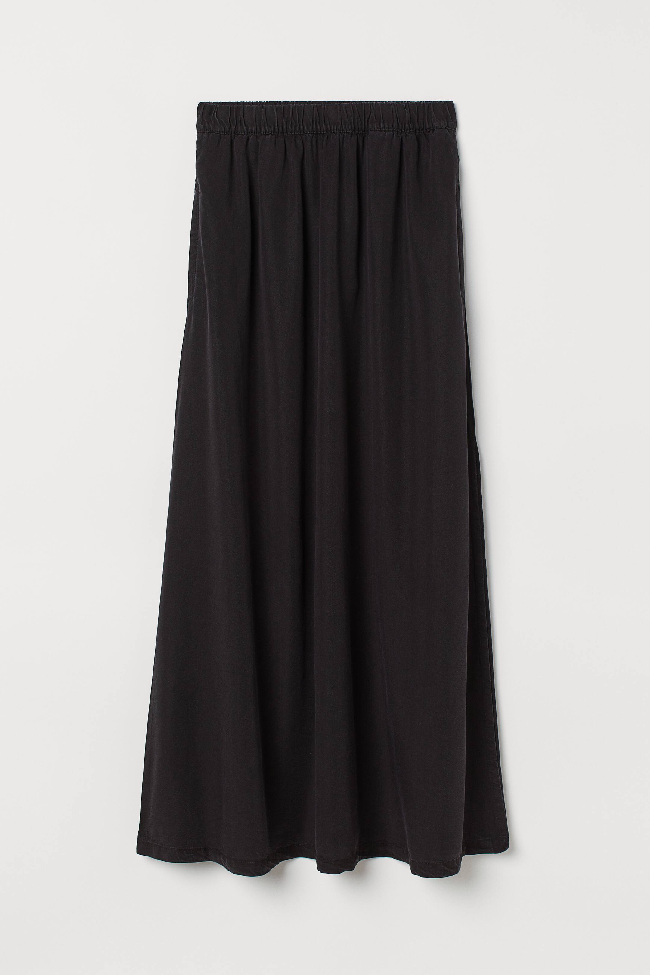 Rock mit Schlitz - Schwarz - Ladies | H&M DE