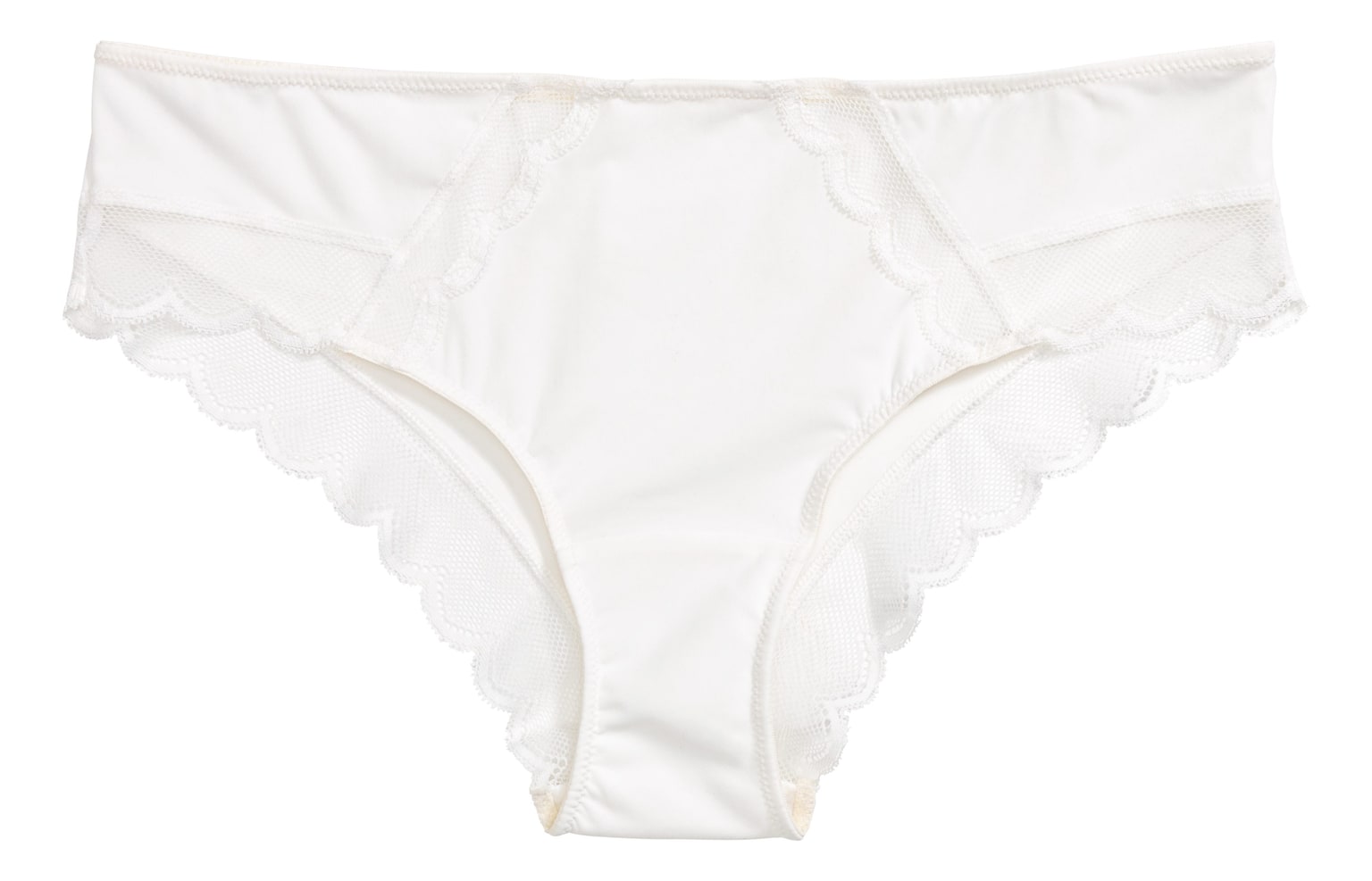Microfiber Hipster Briefs - White - Ladies | H&M US