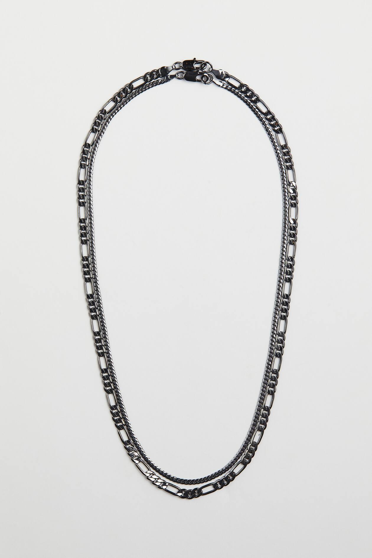 2-pack necklaces - Black - Men | H&M GB