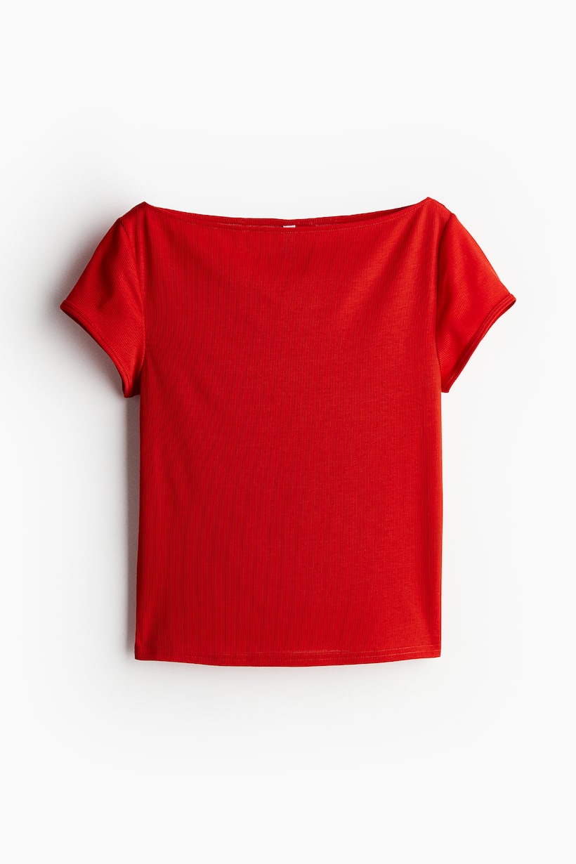 Tops Rojos Mujer | Corsés, Cortos y de Lentejuelas | H&M MX