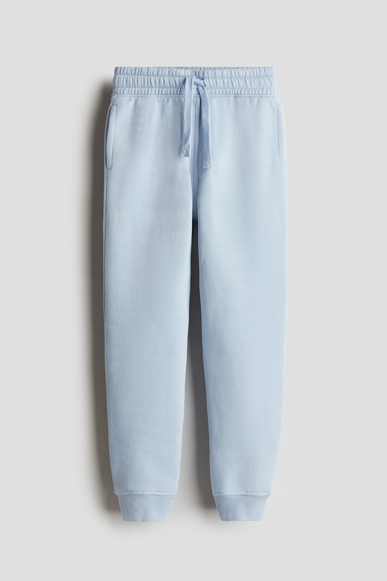 Light blue Cotton Sweatpant Joggers for kids | H&M US
