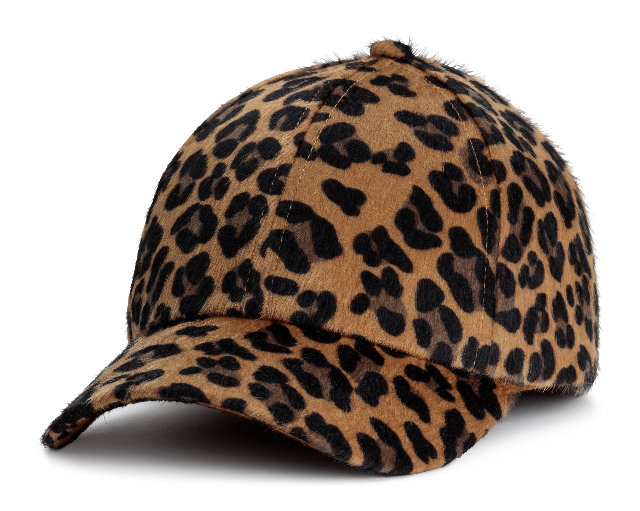 Leopard-print cap - Camel/Leopard print - Ladies | H&M GB