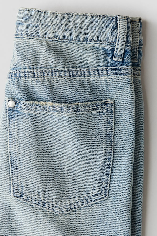 Light denim blue Loose Fit Bootcut Leg Jeans for kids | H&M US