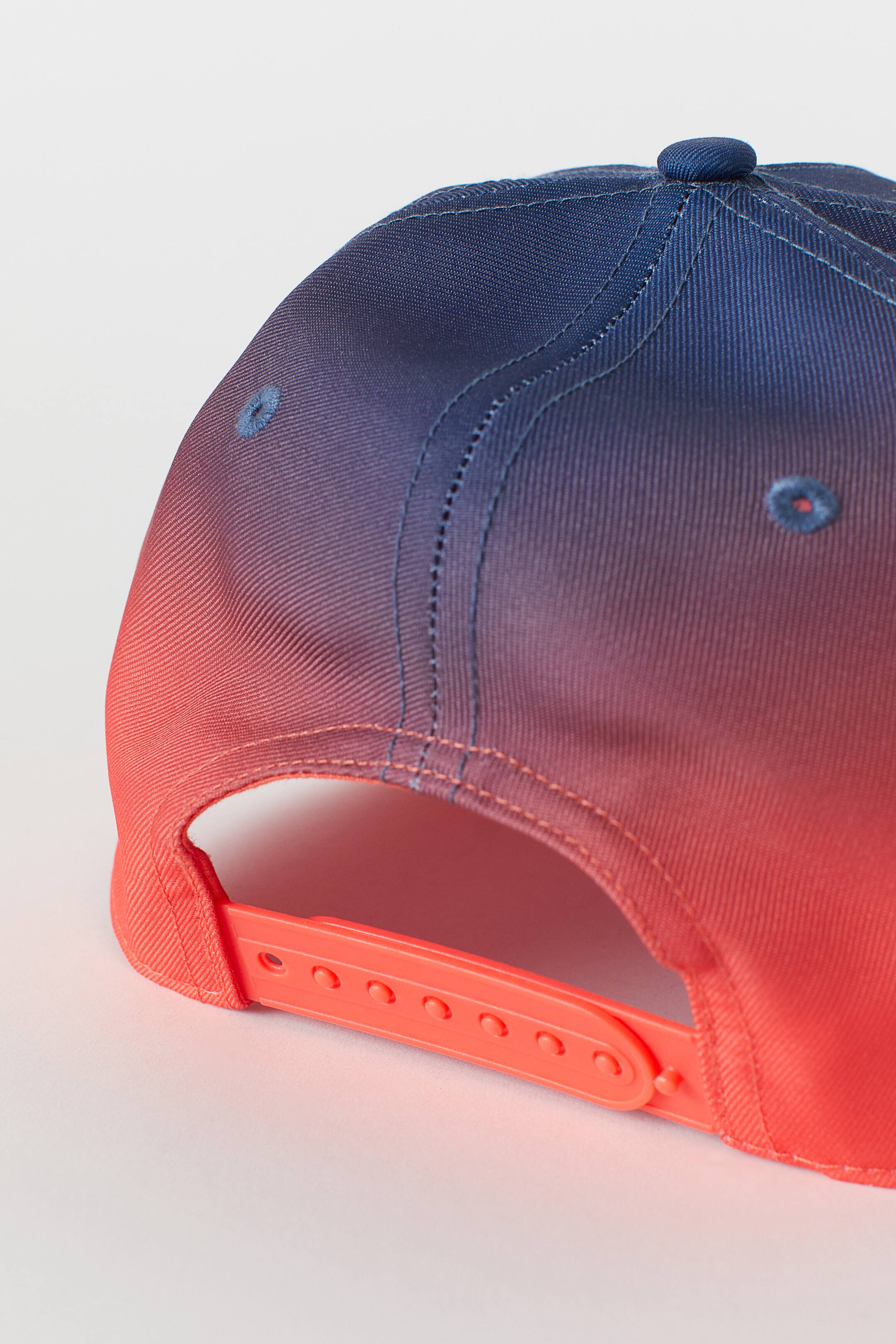 Twill Cap - Neon red/Nwyrk - Kids | H&M US