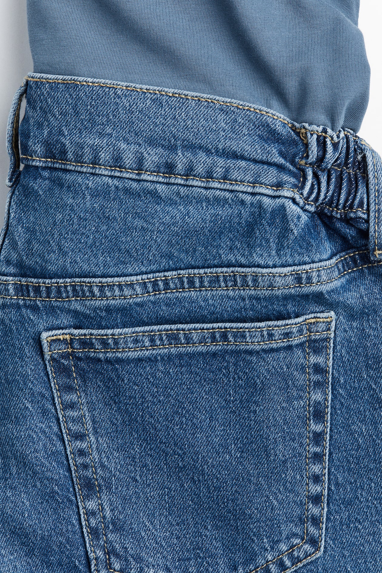 Women's Denim blue MAMA Wide jeans | H&M GB