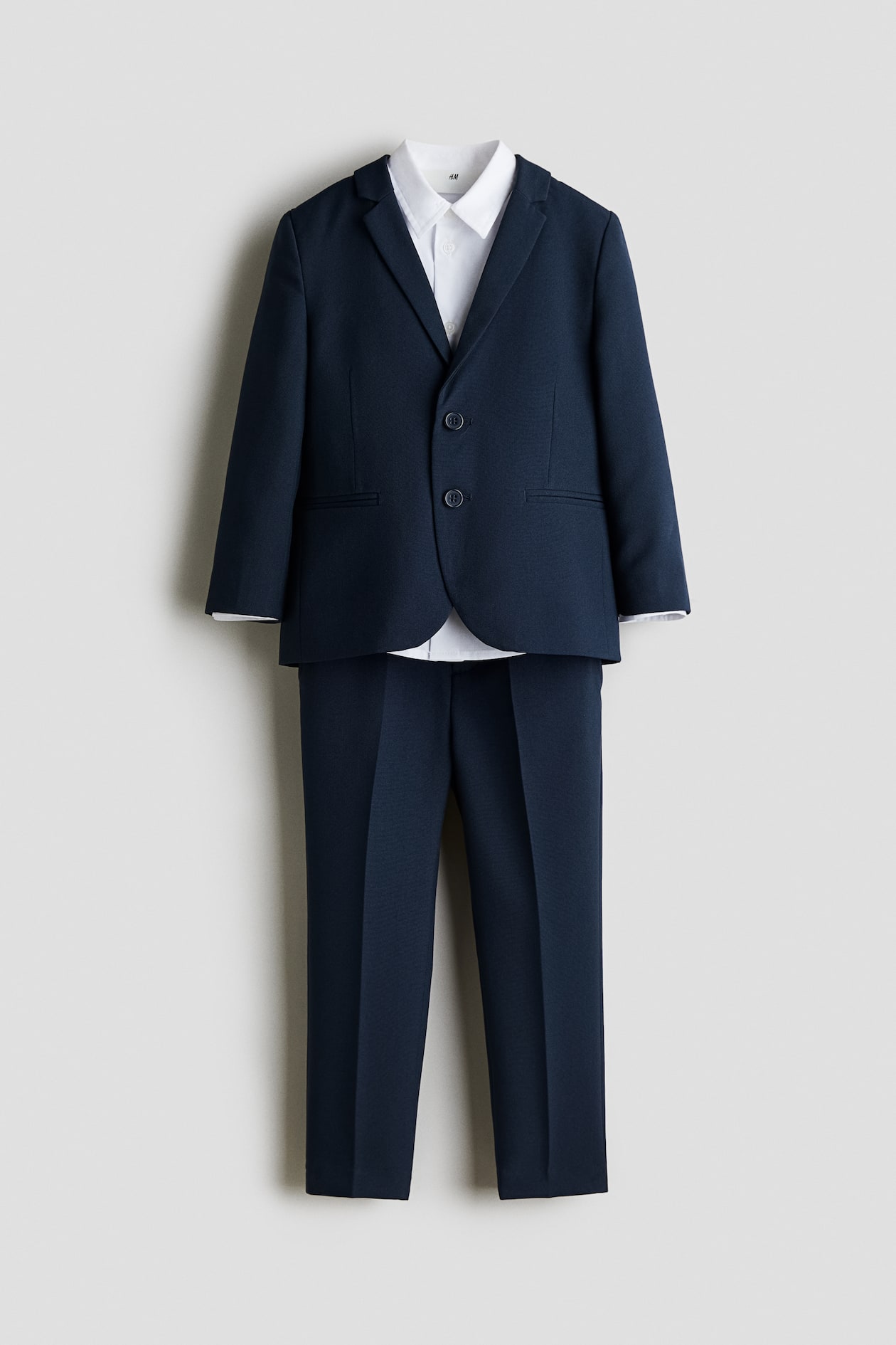 Odelo i košulja u kompletu - Mornarsko plava - Kids | H&M RS