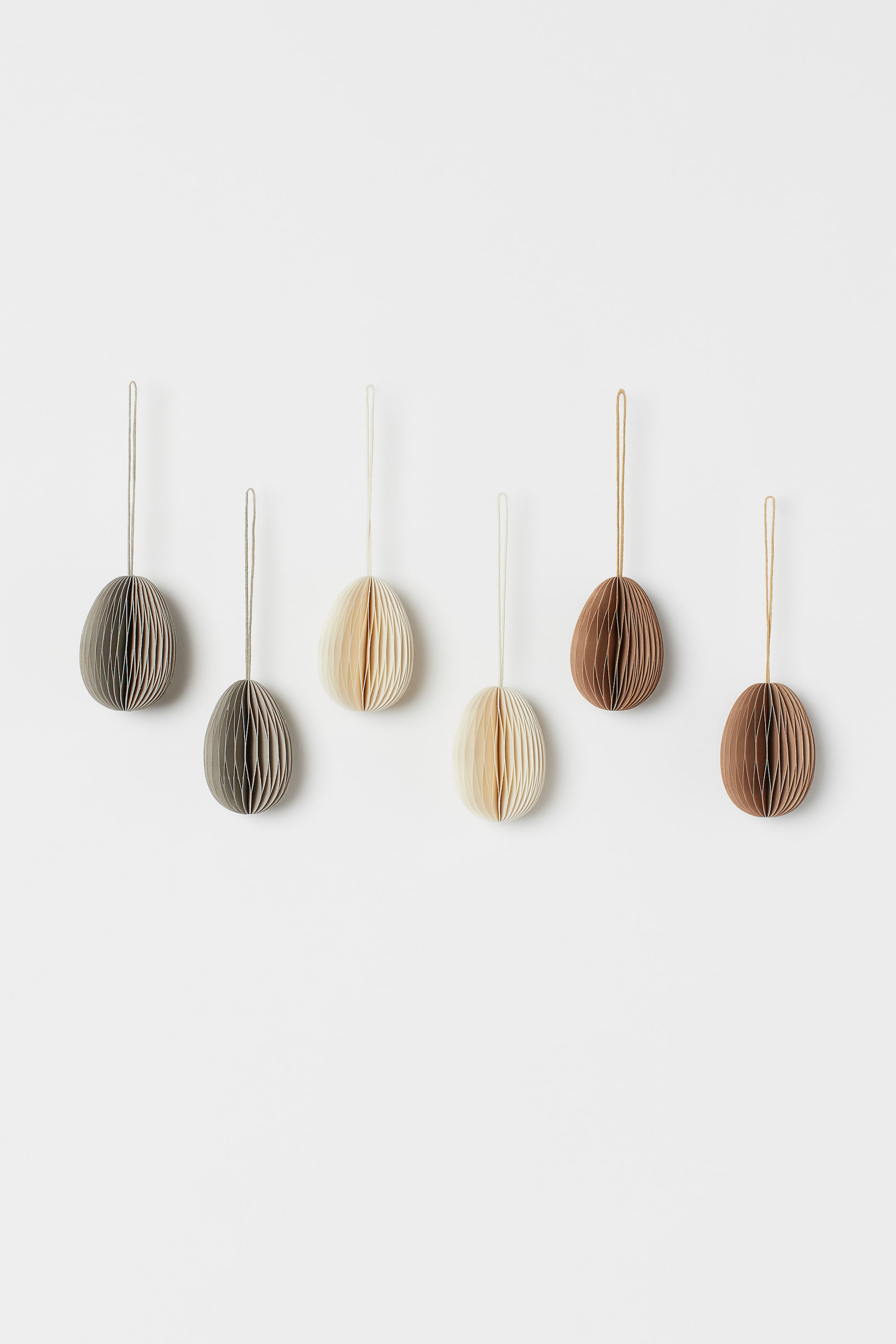 6-pakninger påskedekorasjoner - Naturhvit - Home All | H&M NO