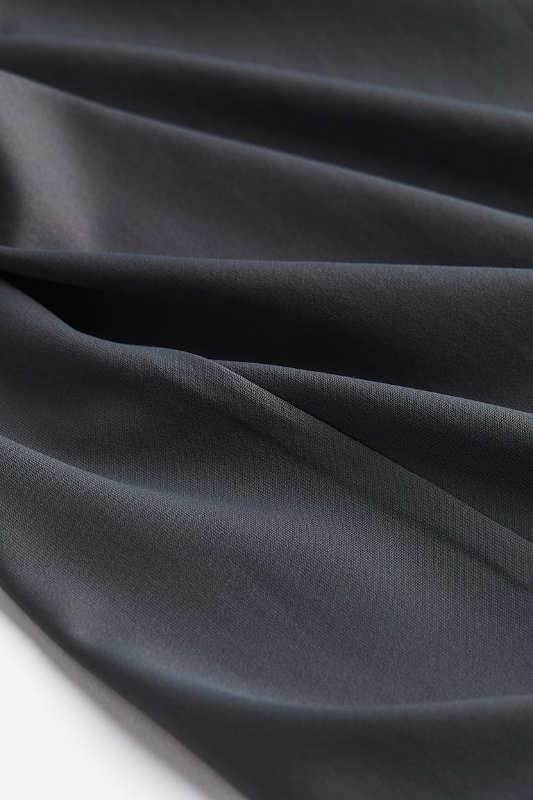Women's Dark gray Microfiber Maxi Skirt | H&M US