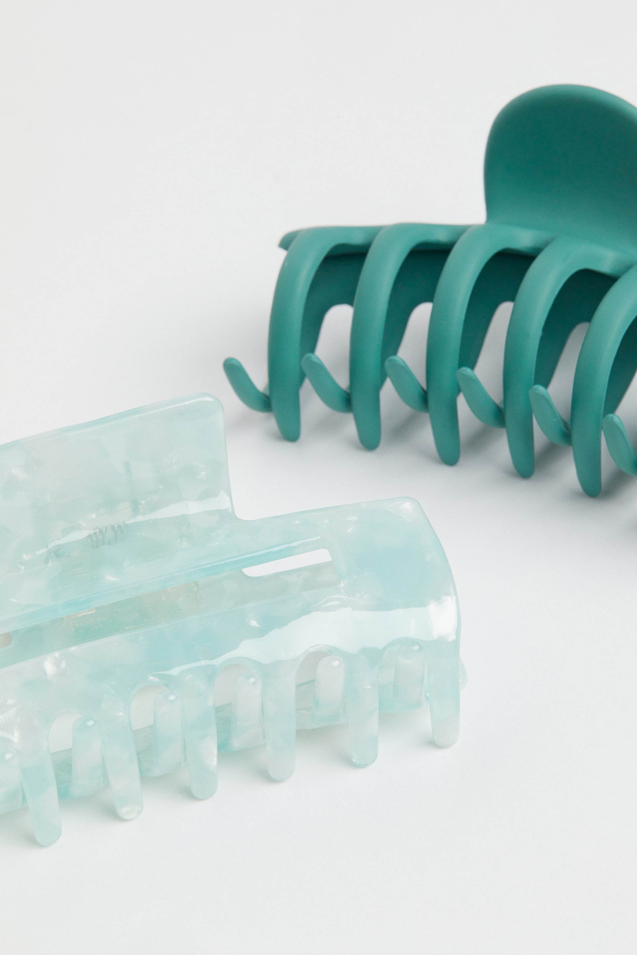 2-pack de pinzas para el cabello - Turquesa oscuro/Azul claro - Ladies ...