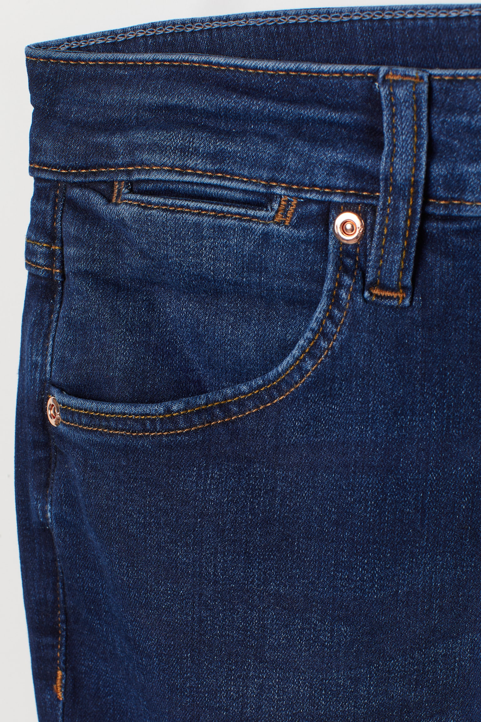 Super Soft Skinny Fit Jeans - Dark denim blue - Ladies | H&M CA