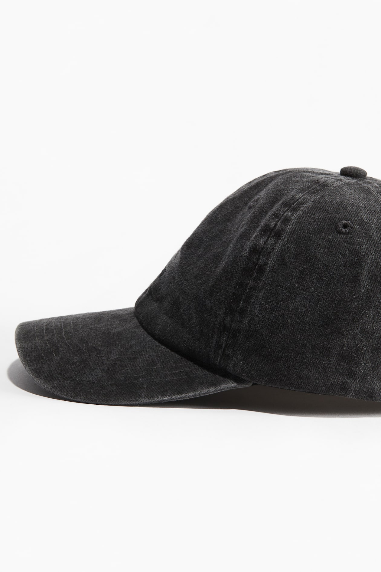 Cotton Cap with Embroidery - Black - Men | H&M US