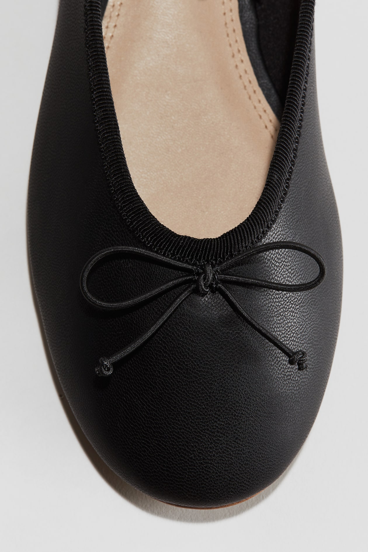 Black Bow-Detail Ballet Shoes for kids | H&M US