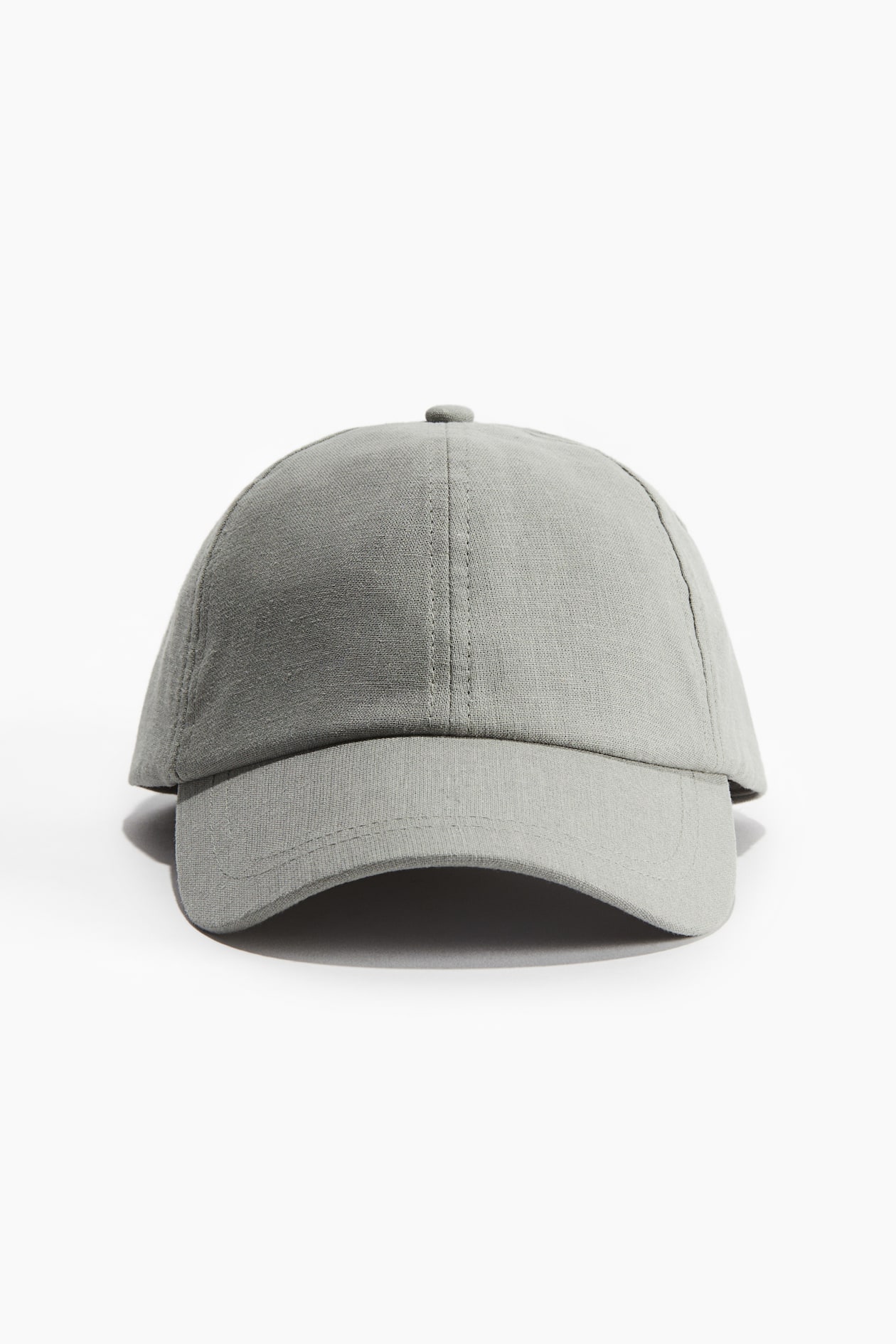 Linen-Blend Cap - Pale green - Men | H&M US
