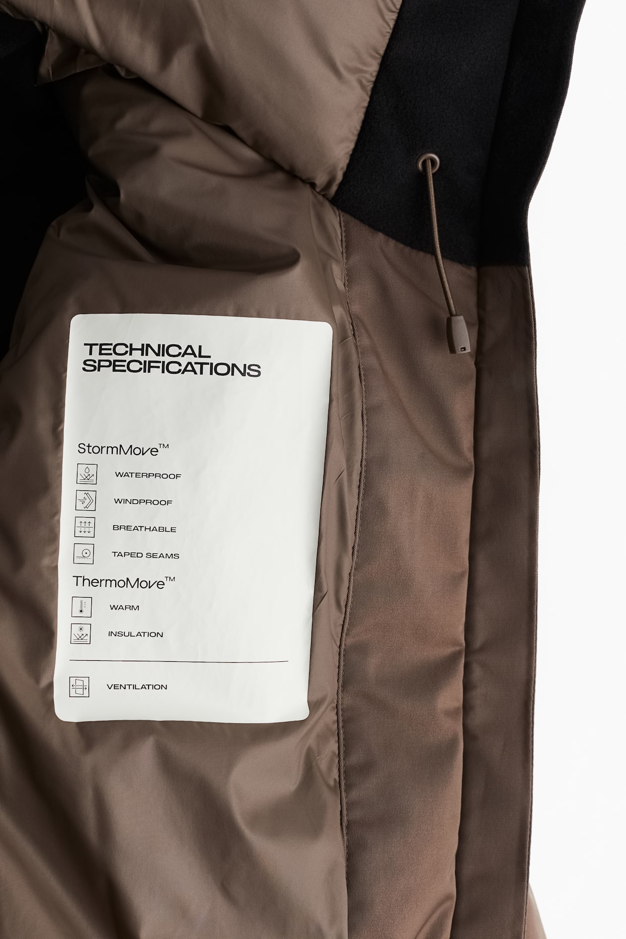 2-Layer Ski Jacket with StormMove™ - Brown - Ladies | H&M US